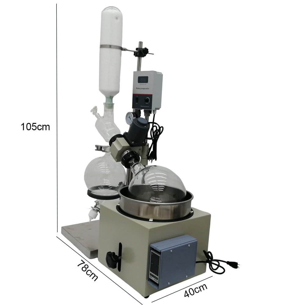 PreAsion Rotary Evaporator Lab Evaporator with Manual Lifting Rotavapor ...