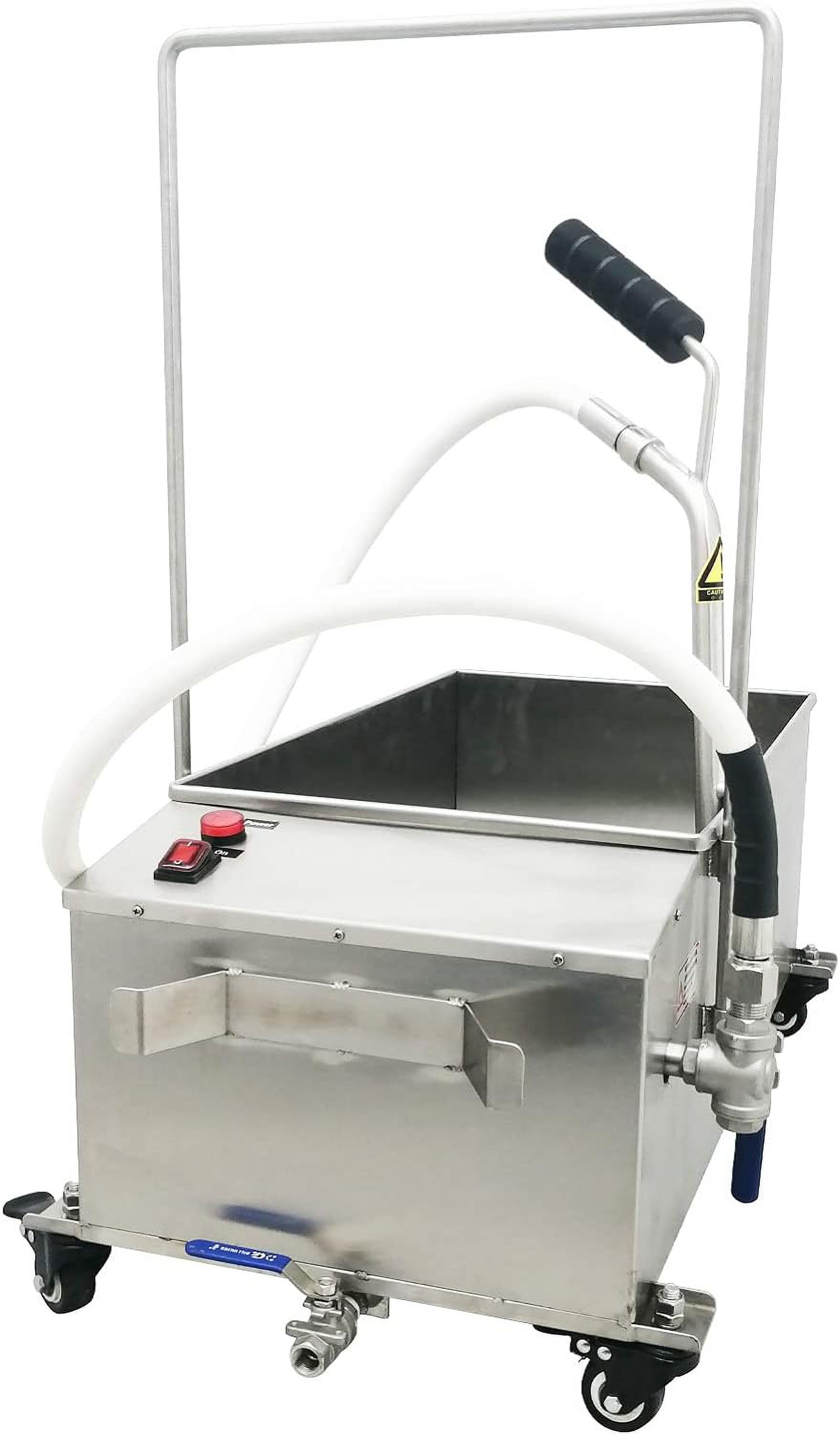 PreAsion Stainless Steel Fryer Oil Filter Machine Commercial Oil ...