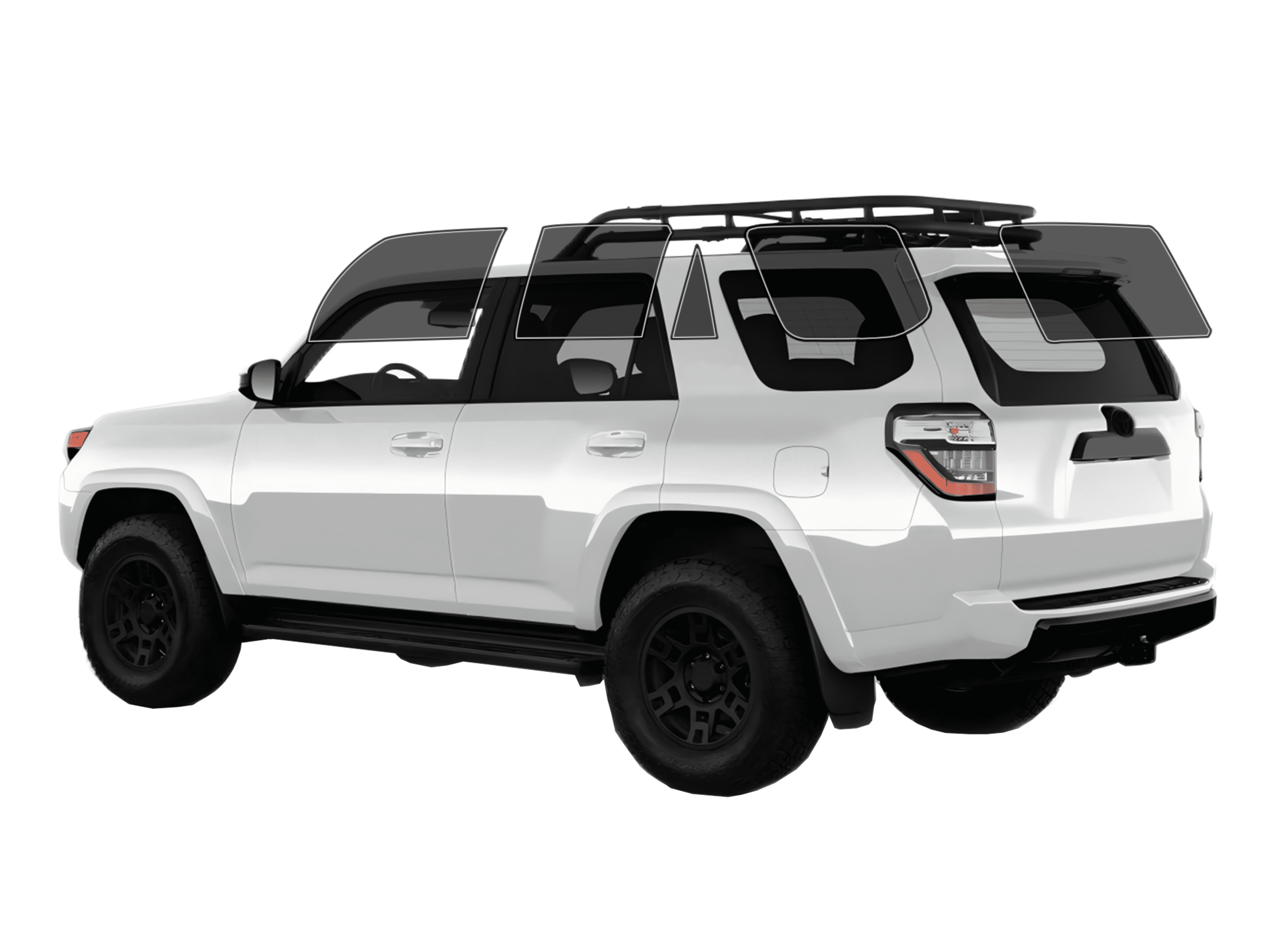 PreCut Window Film for 2010-2024 Toyota 4Runner All Side+Rear Window ...
