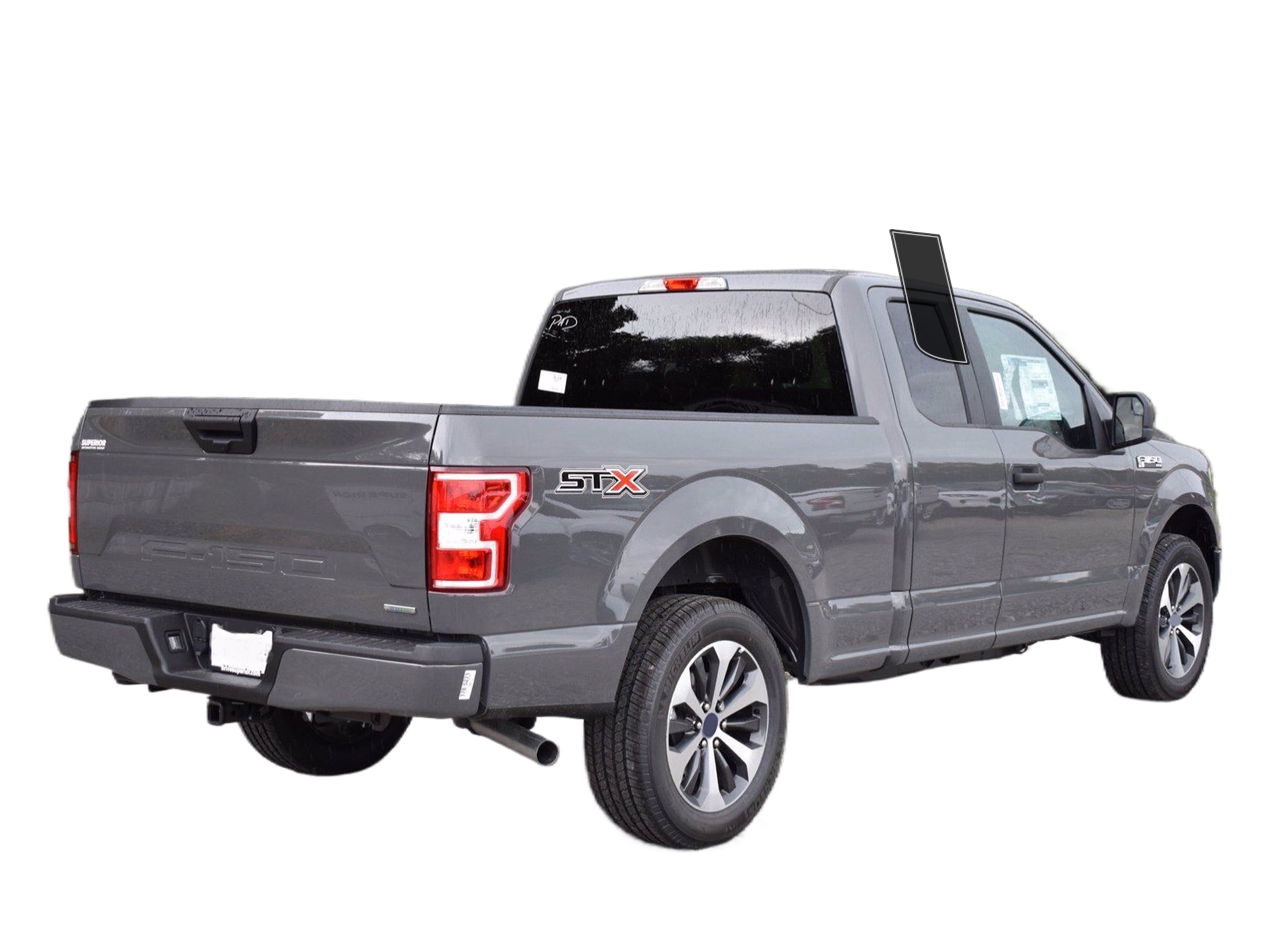 PreCut Window Film for 2021-2024 Ford F150 Extended Cab Back Window, UV ...