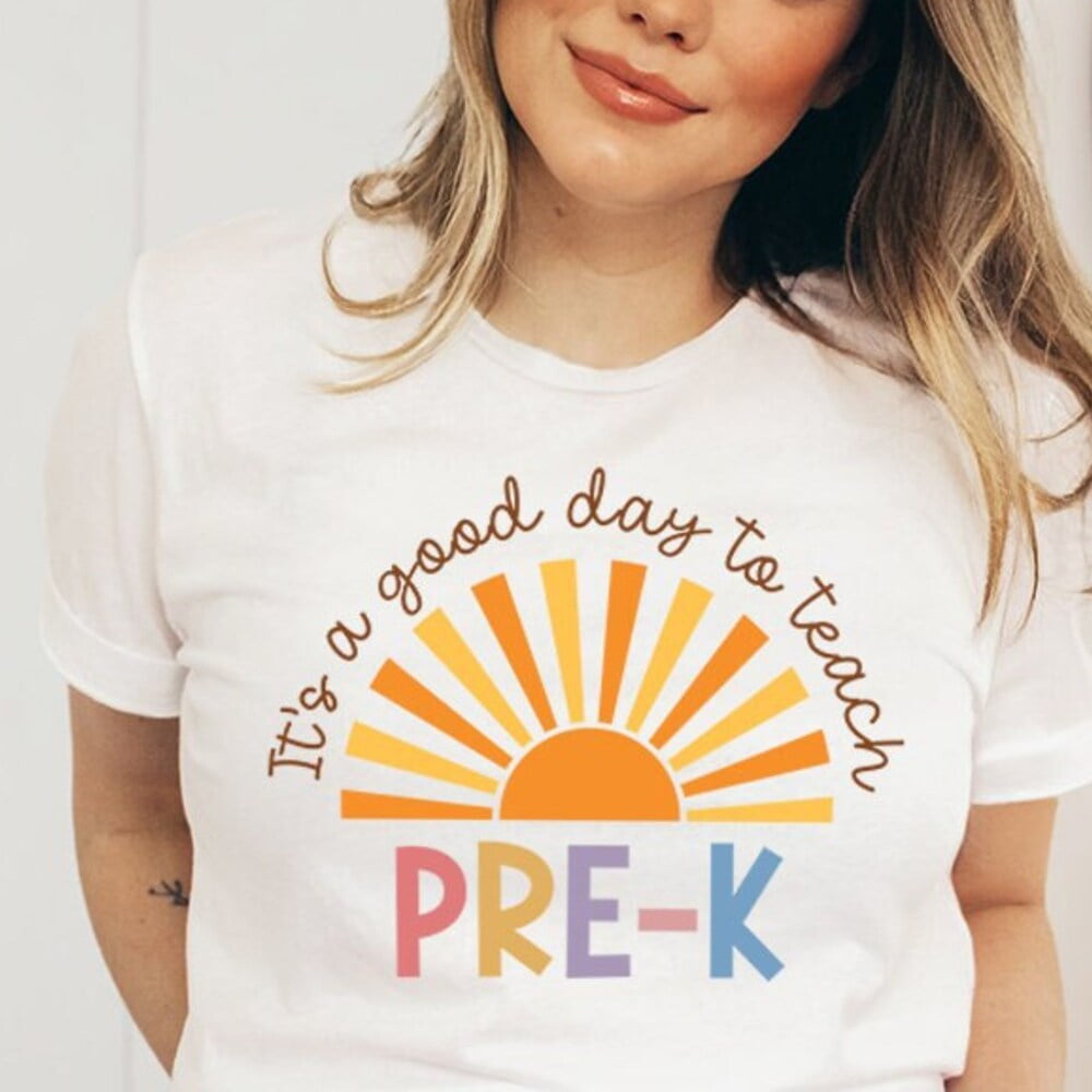 PreK Teacher Shirts, Pre K Teacher Shirt, Pre-K Teacher Shirt, PreK ...