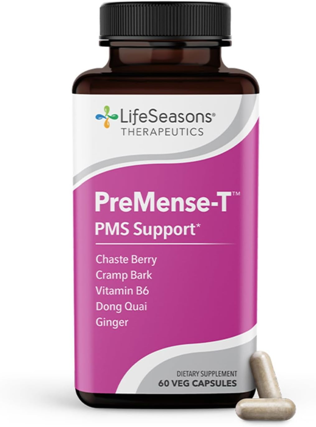 LifeSeasons - PreMense-T - PMS Relief Supplement - Support for Pre ...
