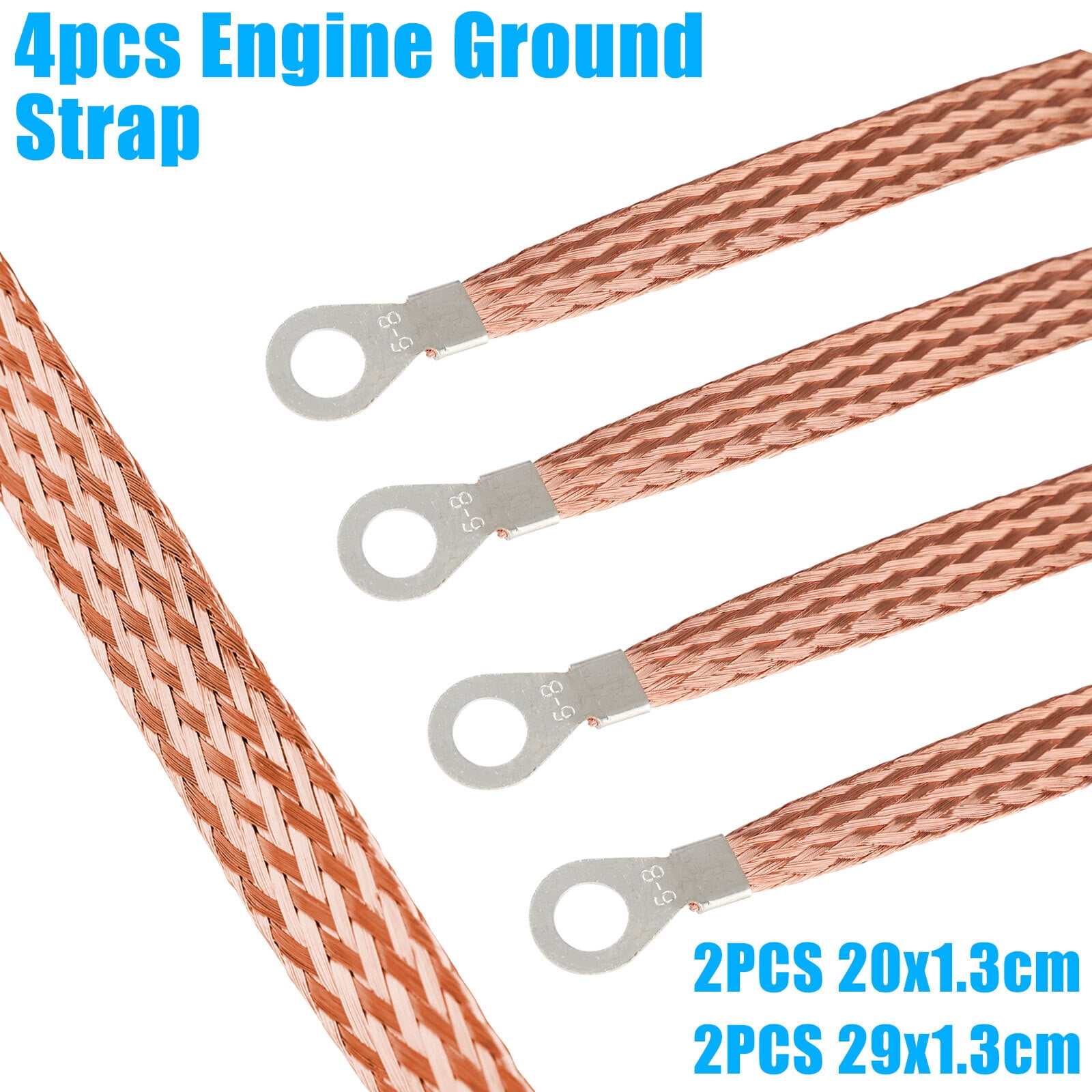 Universal Grounding Kit Universal 5-Piece Engine Ground Strap Set ...