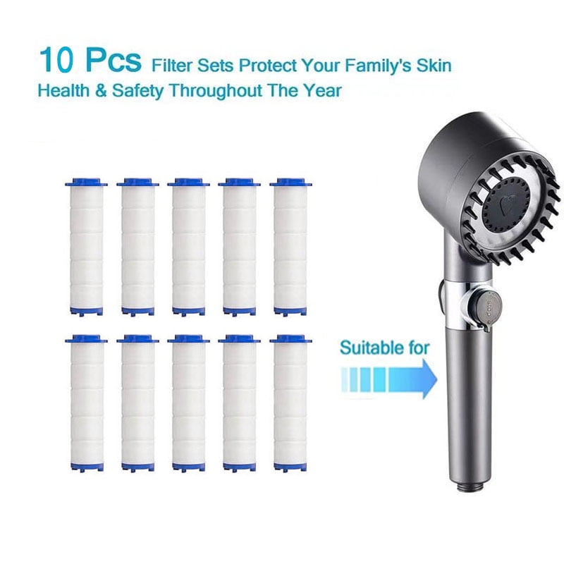 PrePat Hand Shower Filters, Set of 10 Replacement Filters for Hard ...
