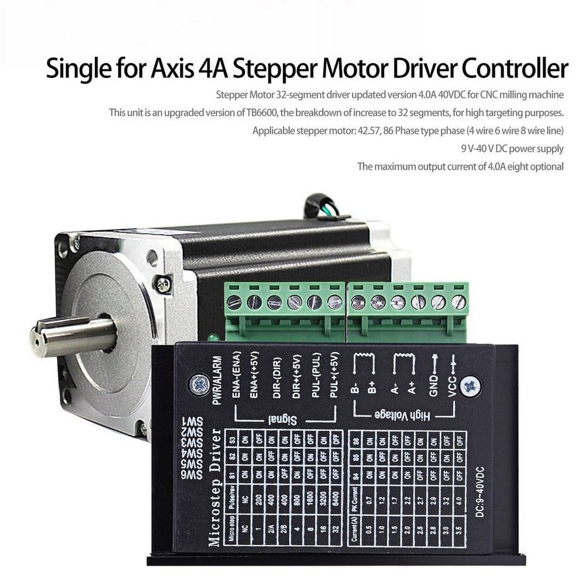 PrePat Stepper Motor Driver TB6600 Upgrade Nema 23 Nema17 4A DC9-42V ...