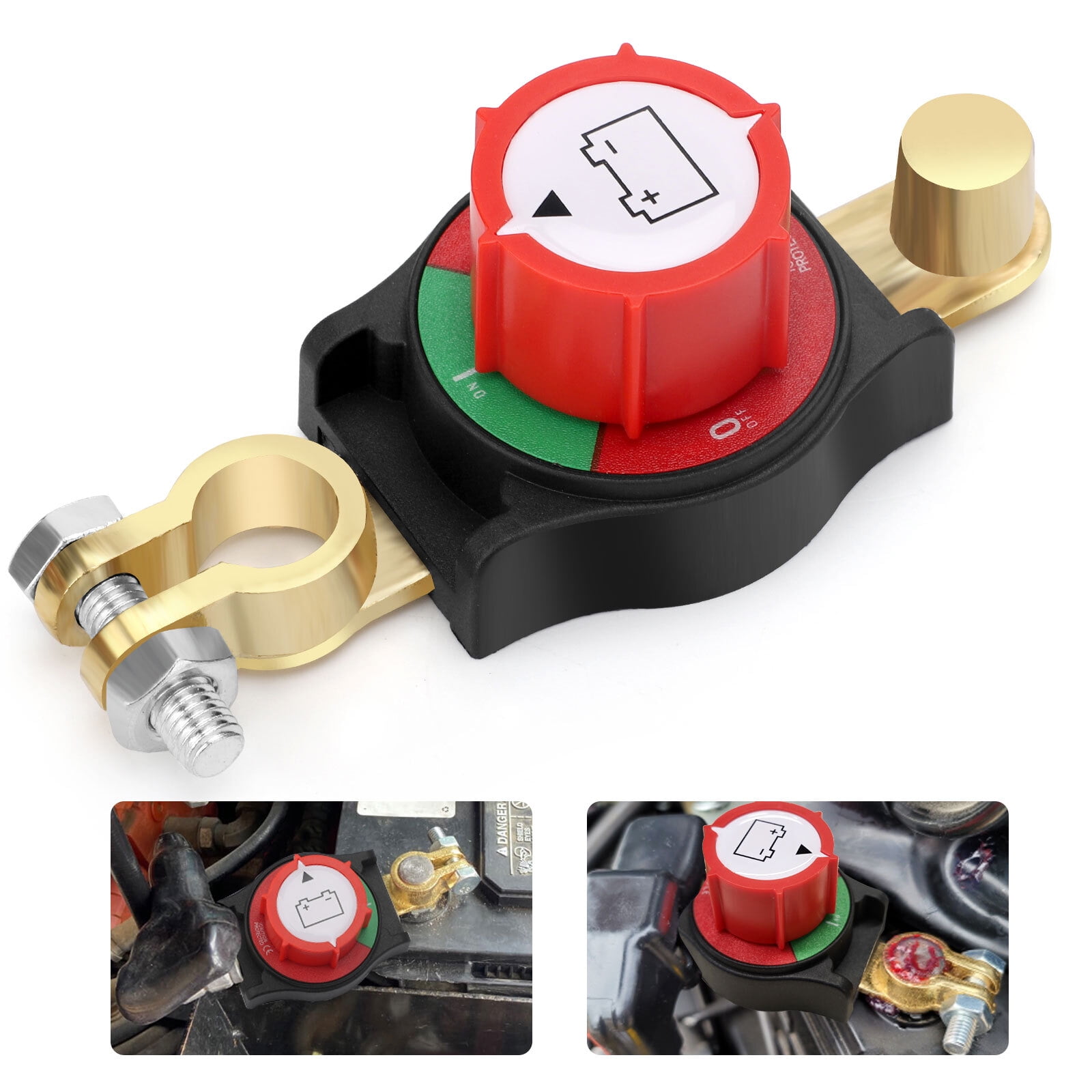 PrePat Top Post Battery Disconnect Switch 12-48V Marine Battery Cut-Off ...