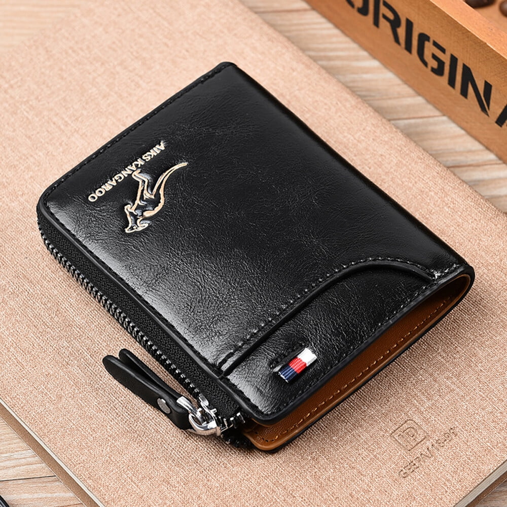 PrePat Waterproof Mens RFID Blocking Leather Wallet Credit Card ID ...