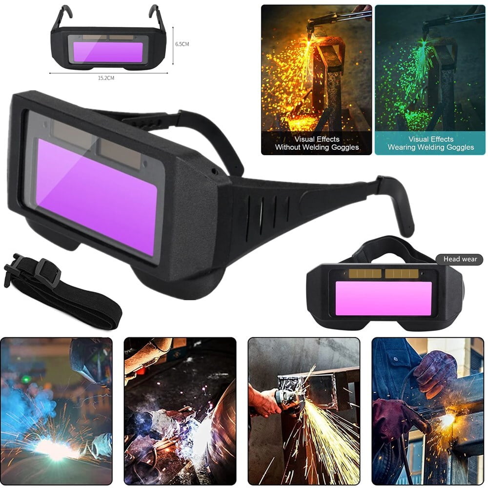 PrePat Welding Welder Glasses Mask Solar Auto Darkening Welding Helmet ...