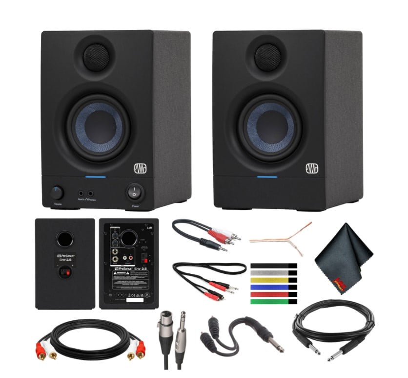 PreSonus Eris 3.5 Studio Monitors, Pair - Powered Active Monitor ...