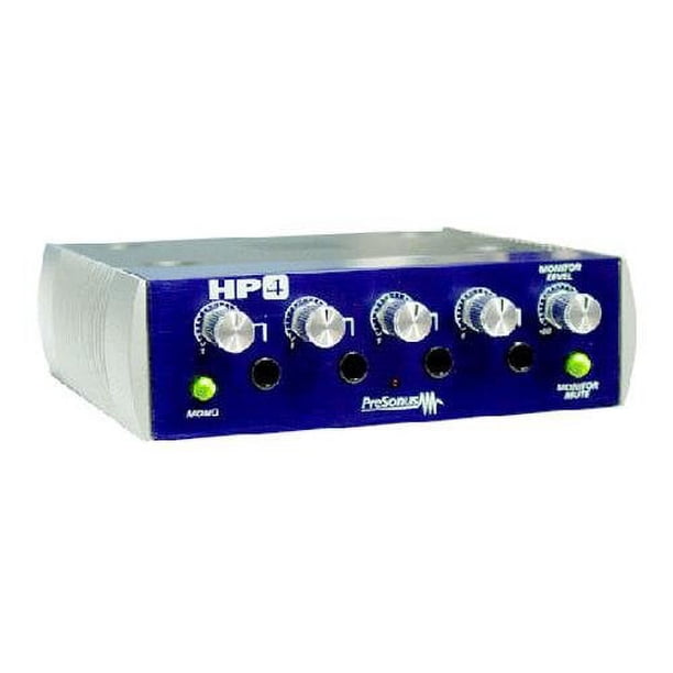 PreSonus HP4 4-Channel Compact Headphone Amplifier - Walmart Business ...