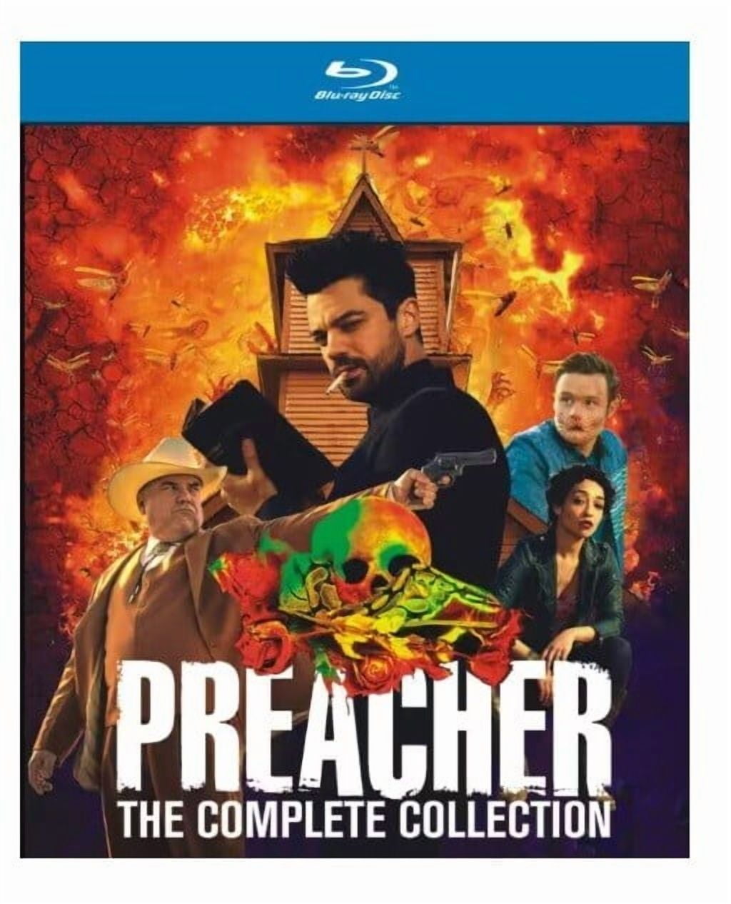 Preacher: The Complete Series Seasons 1-4 (Blu-ray) - Walmart Business ...