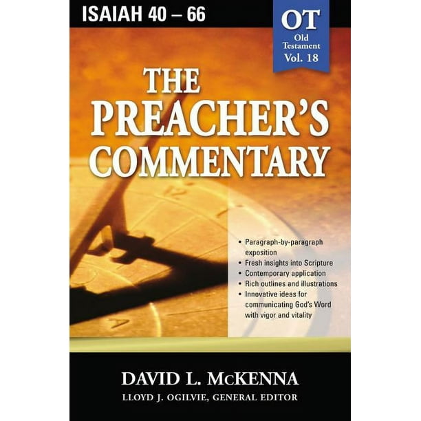 Preacher's Commentary: Isaiah 40-66 (Paperback) - Walmart Business Supplies