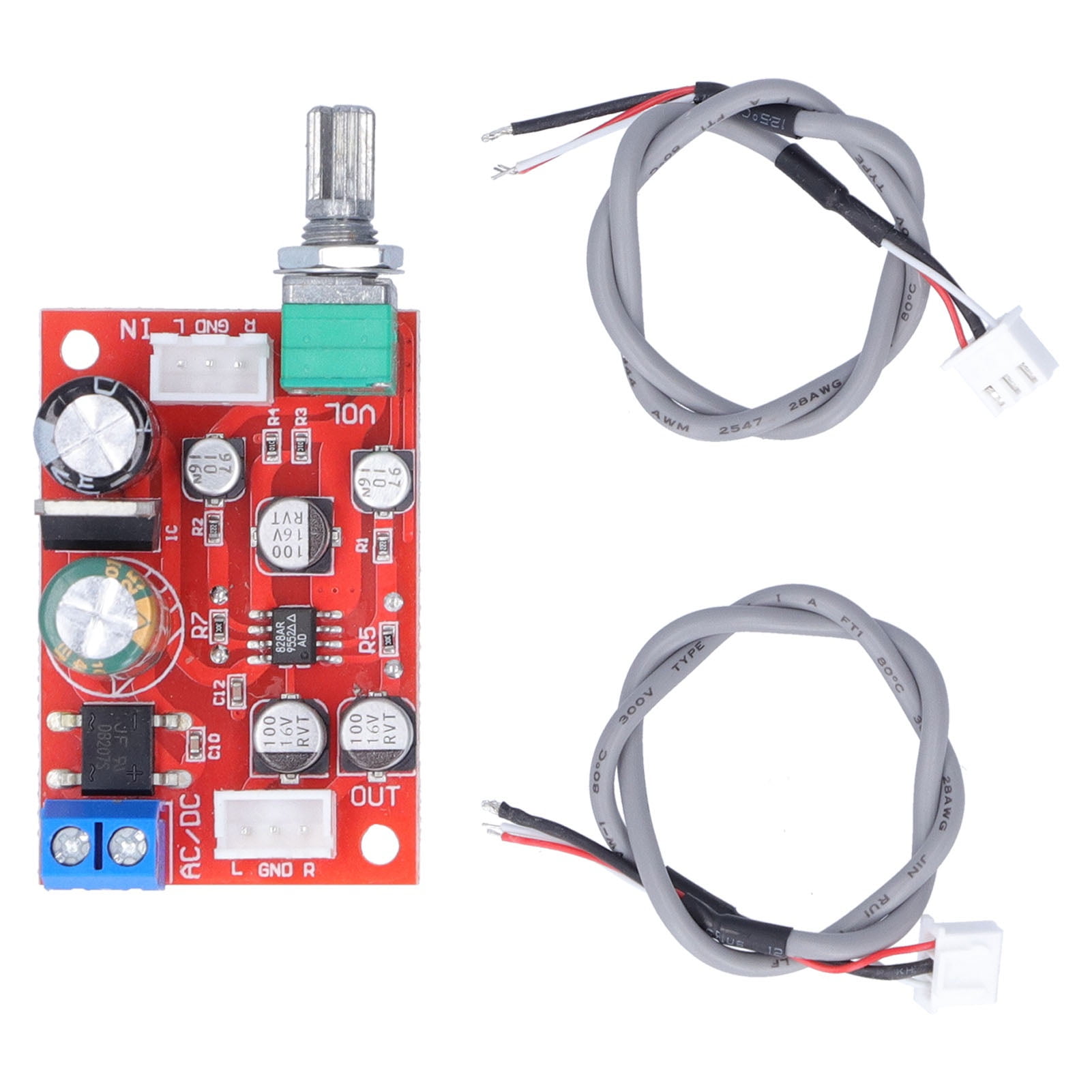 Preamplifier Board Single Power Amplifier Module Subwoofer Amp with ...