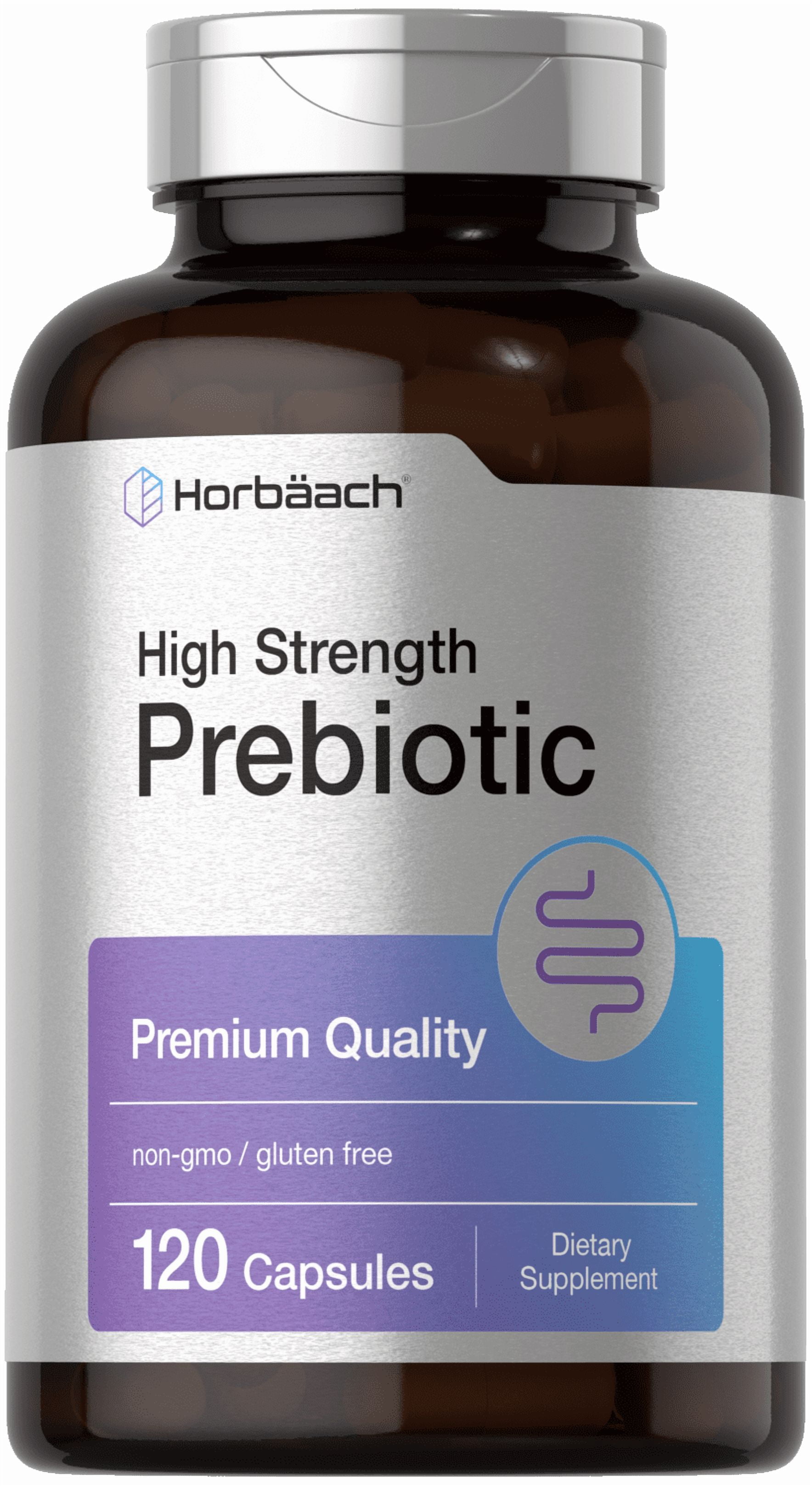 Prebiotic for Men and Women | 120 Capsules | High Strength Supplement ...