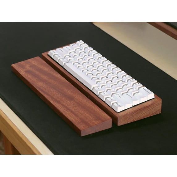 Prebuilt Mechanical Keyboard, Wooden Design with Customizable Keys ...