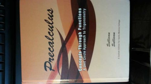 Pre-Owned Precalculus Concepts Through Functions a Unit Circle Approach to Trigonometry ...