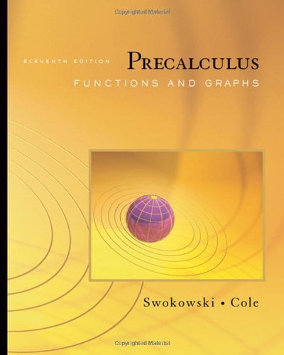 Pre-Owned Precalculus: Functions and Graphs (Available 2010 Titles ...