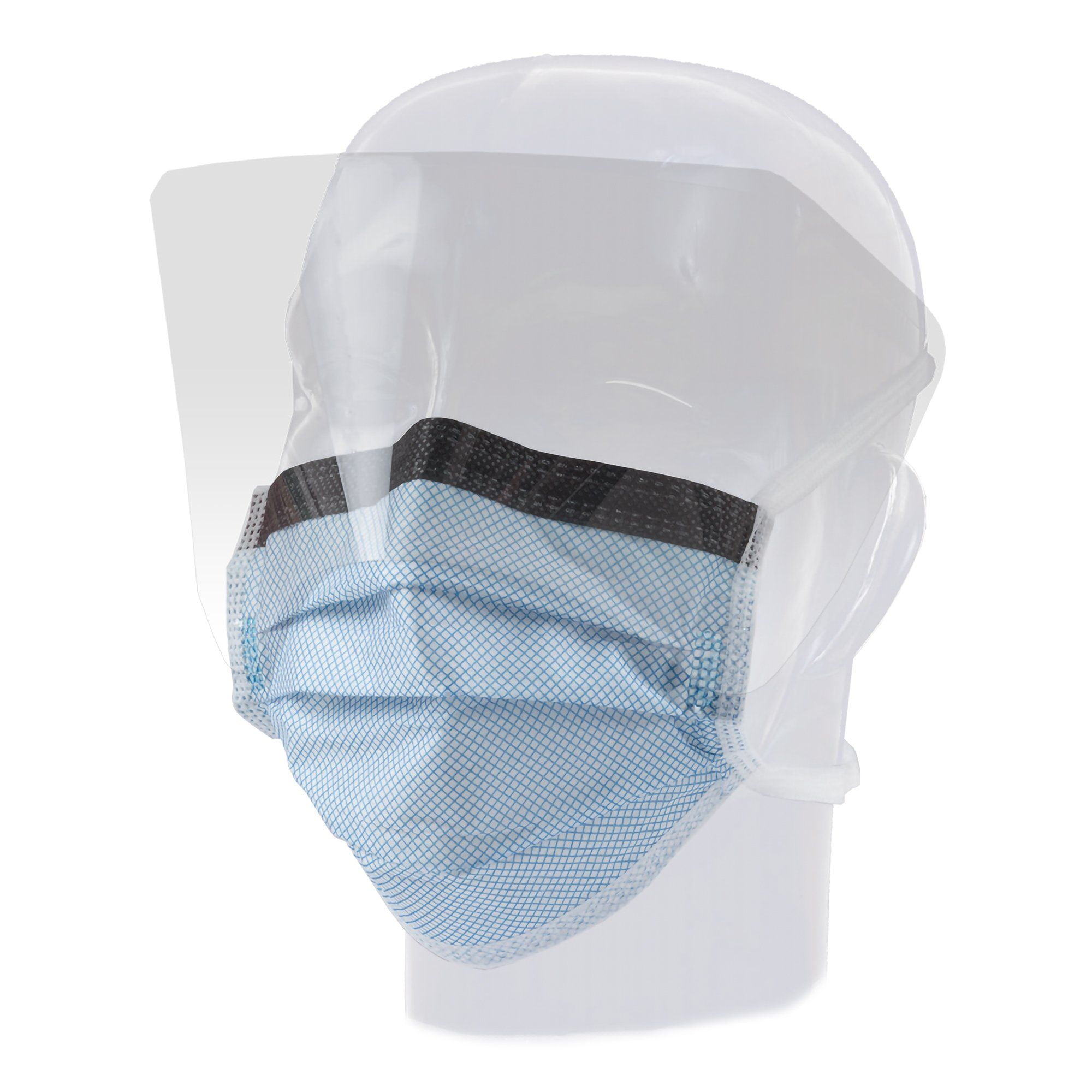 Precept Fluidgard Level 3 Surgical Mask with Eye Shield (BX/25 ...
