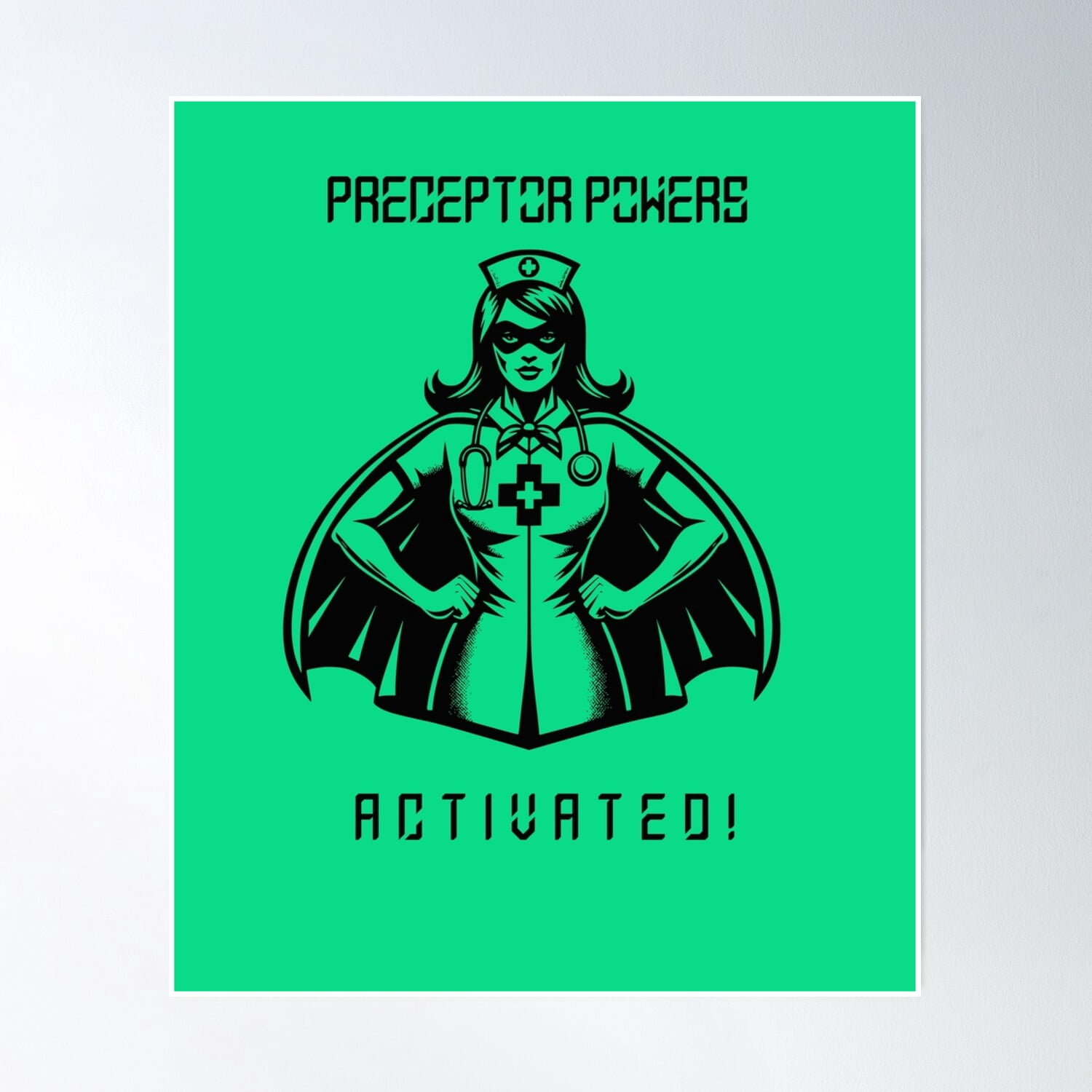 Preceptor Powers: Activated Poster Wall Art, Modern Wall Decor, 24x36 ...