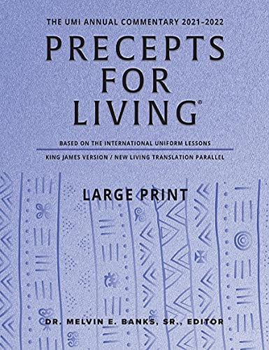 Pre-Owned Precepts For Living: The UMI Annual Bible Commentary 2021 ...