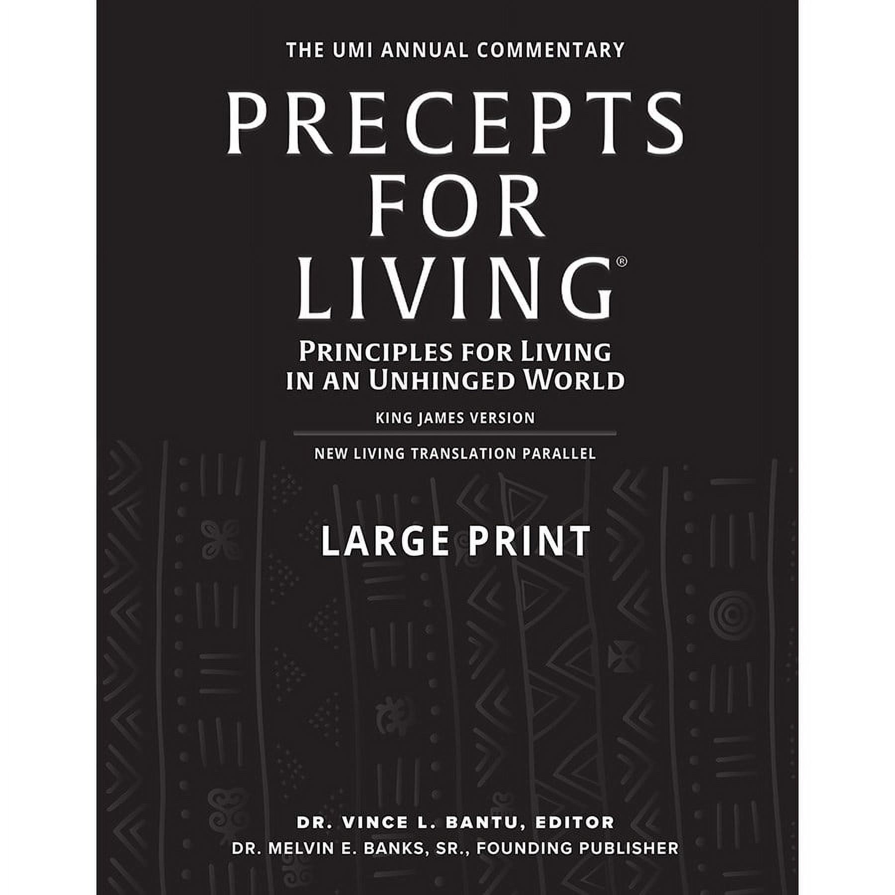Precepts For Living: The UMI Annual Bible Commentary 2024-2025/Large ...