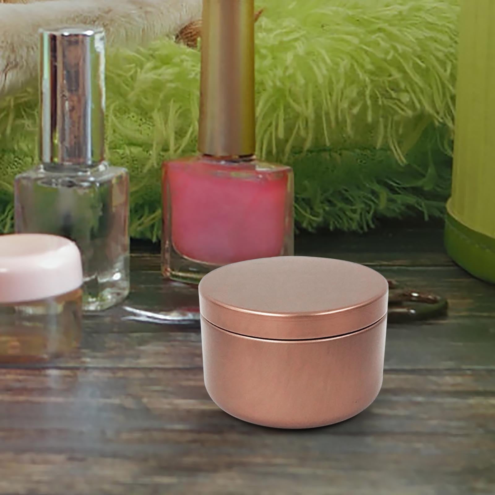 Precios Bajos, Tarros de aluminio redondos de 50 ml con rosca para cremas, latas de aluminio de ...