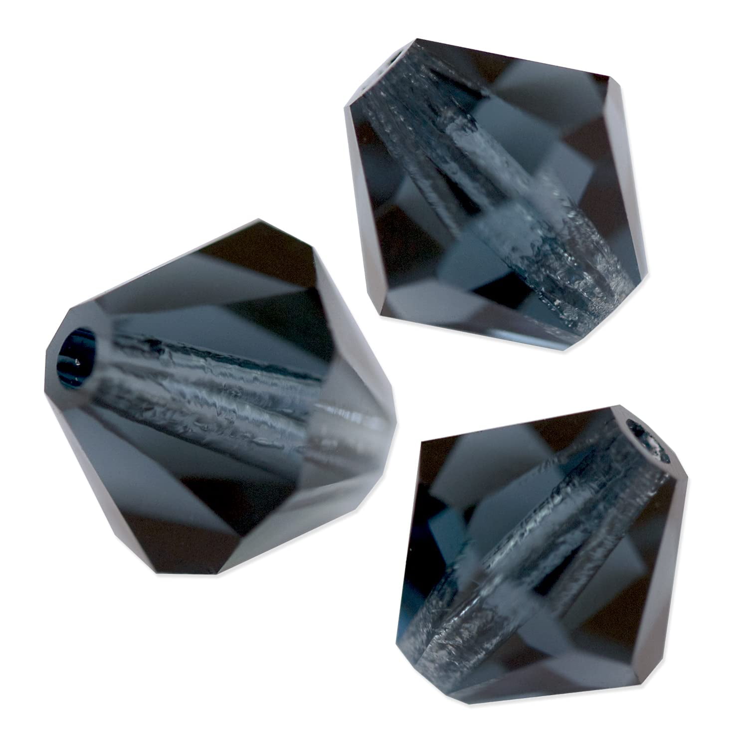 Preciosa Crystal Bicone Bead 3mm Montana (Package of 50) - Walmart.com