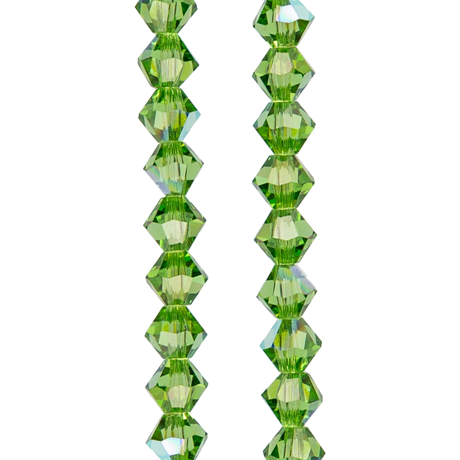 Preciosa Glass Crystal Bicone Beads - 4mm by Bead Landing™ - Walmart.com