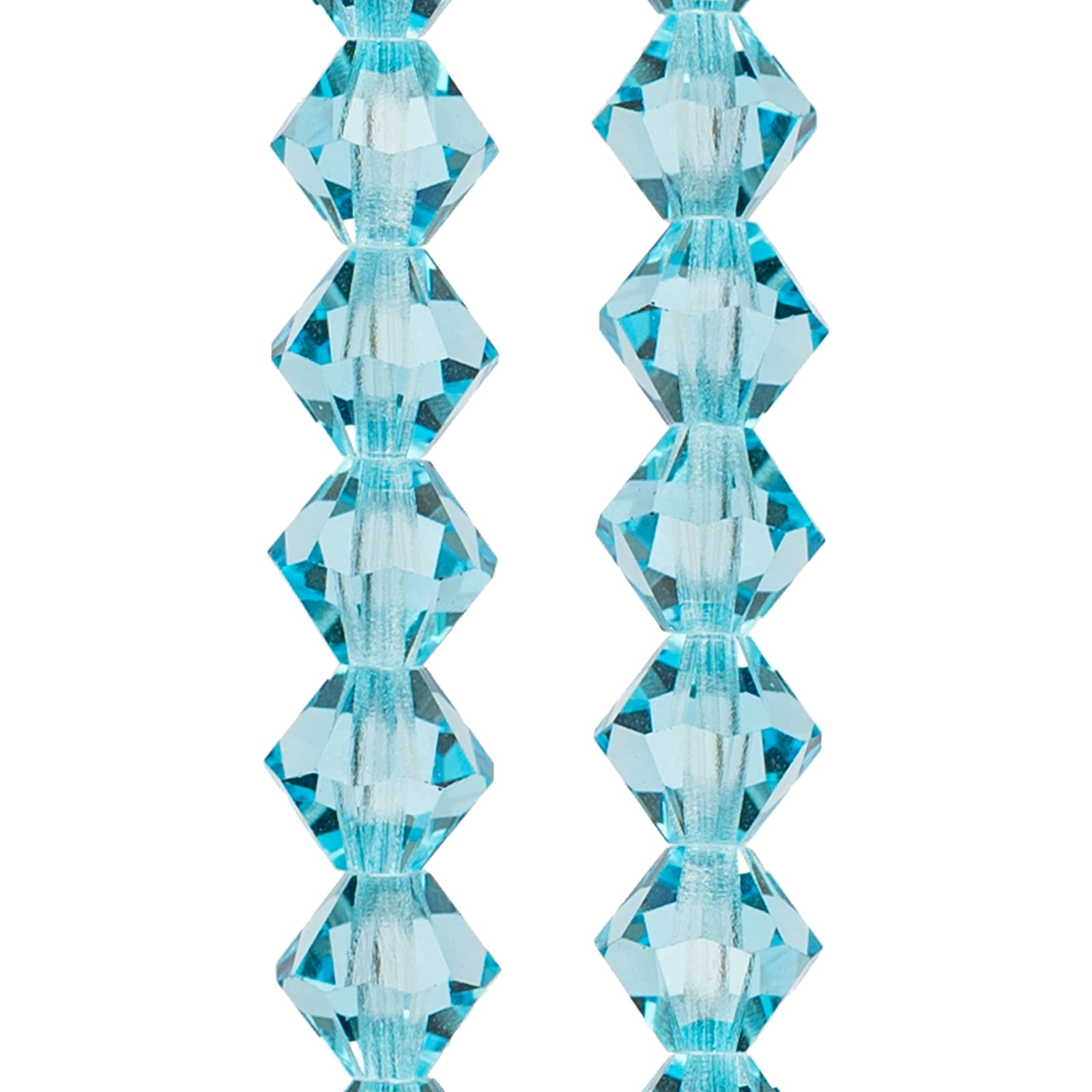 Preciosa Glass Crystal Bicone Beads - 6mm by Bead Landing™ - Walmart.com