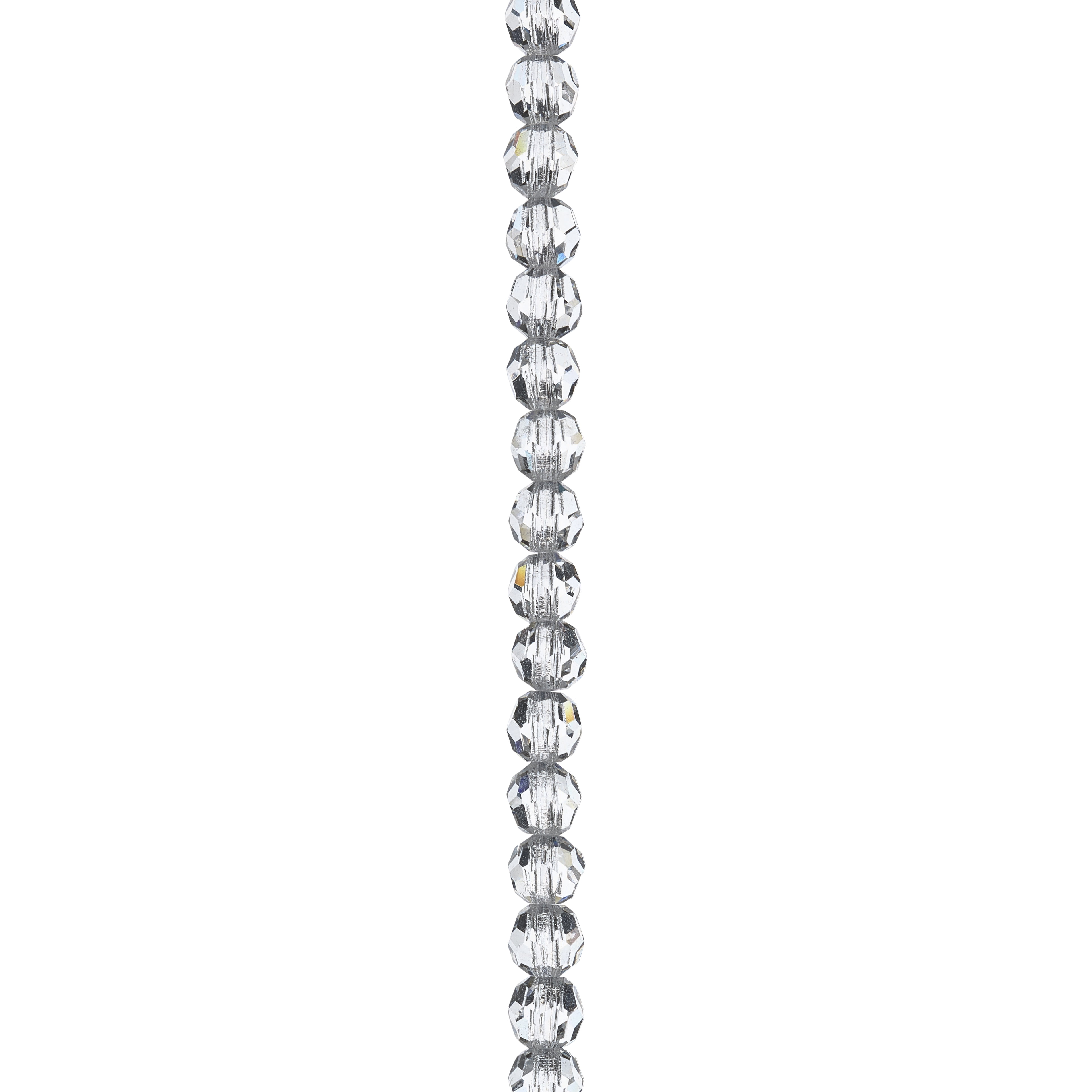 Preciosa Glass Crystal Round Beads - 4mm by Bead Landing™ - Walmart.com