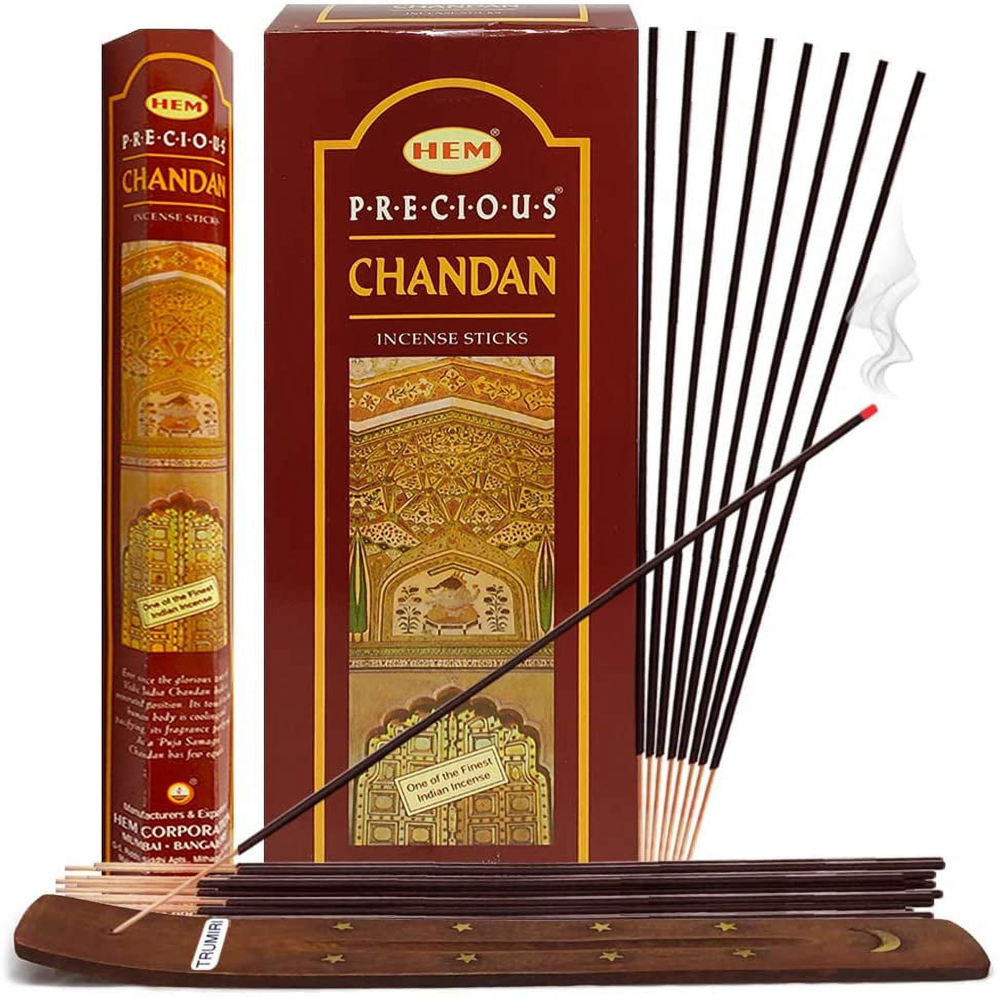 Precious Chandan (Indian Sandalwood) Incense Sticks And Incense Stick ...