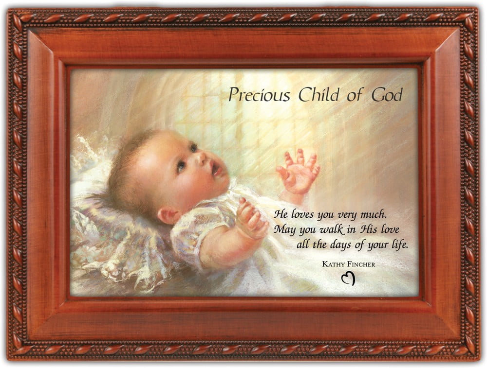 Precious Child of God Music Box (MBC7010S) - Song: Jesus Loves Me ...