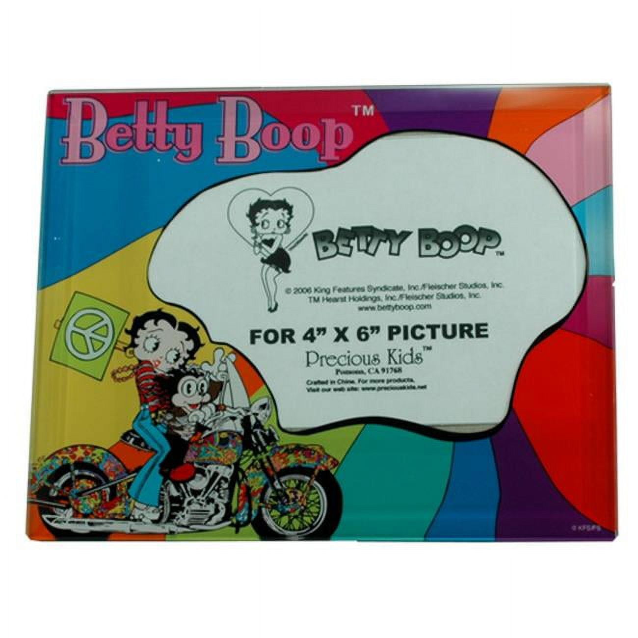 Precious Kids 32004 Betty Boop Frame-Biker Betty - Walmart.com