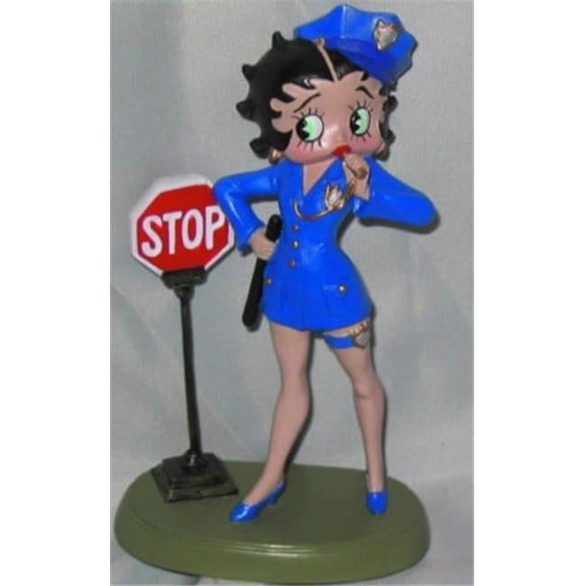 Precious Kids 4.5 Police Betty Boop Resin Figure - Walmart.com