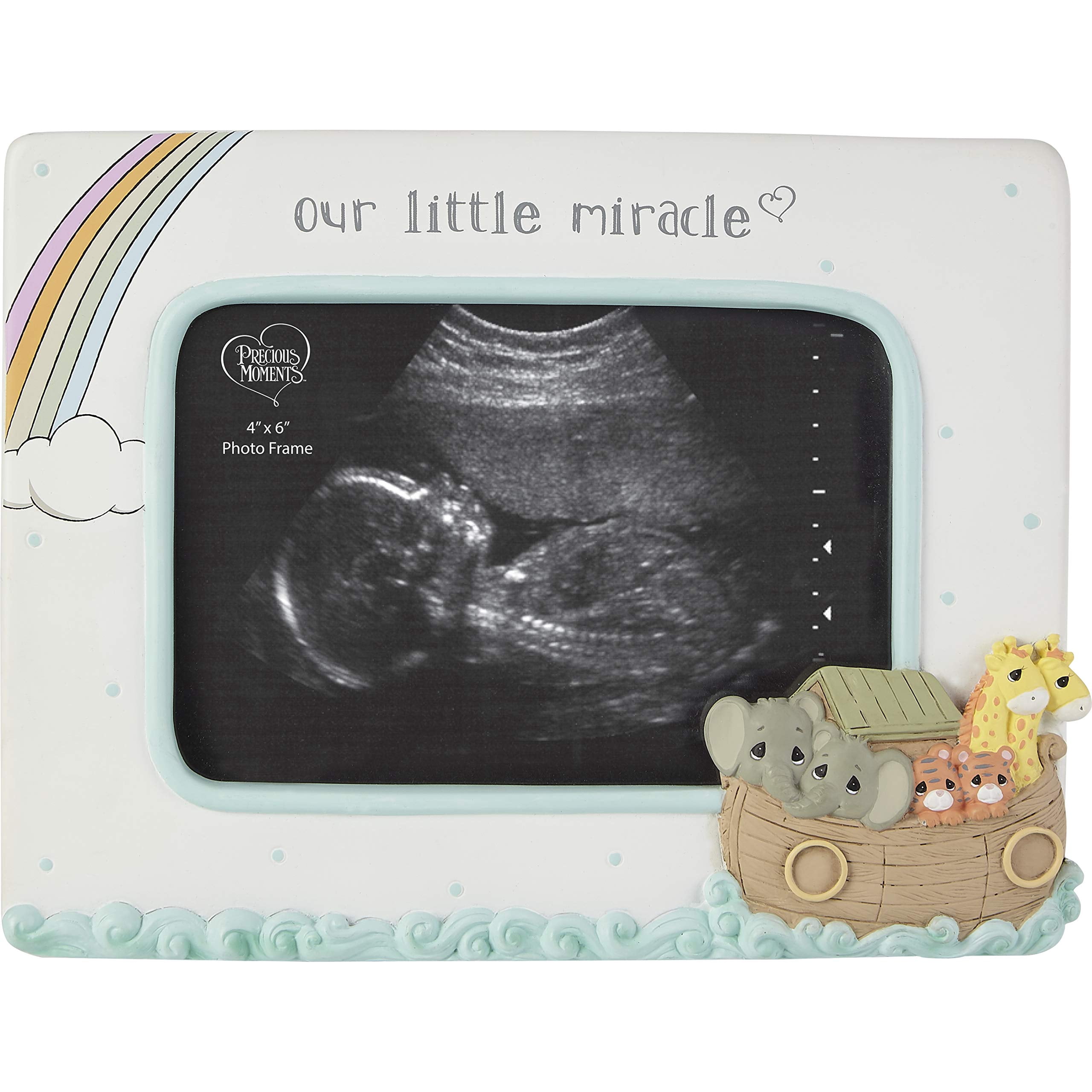 Precious Moments 202408 Our Little Miracle Noah‚Äôs Ark Resin Sonogram ...