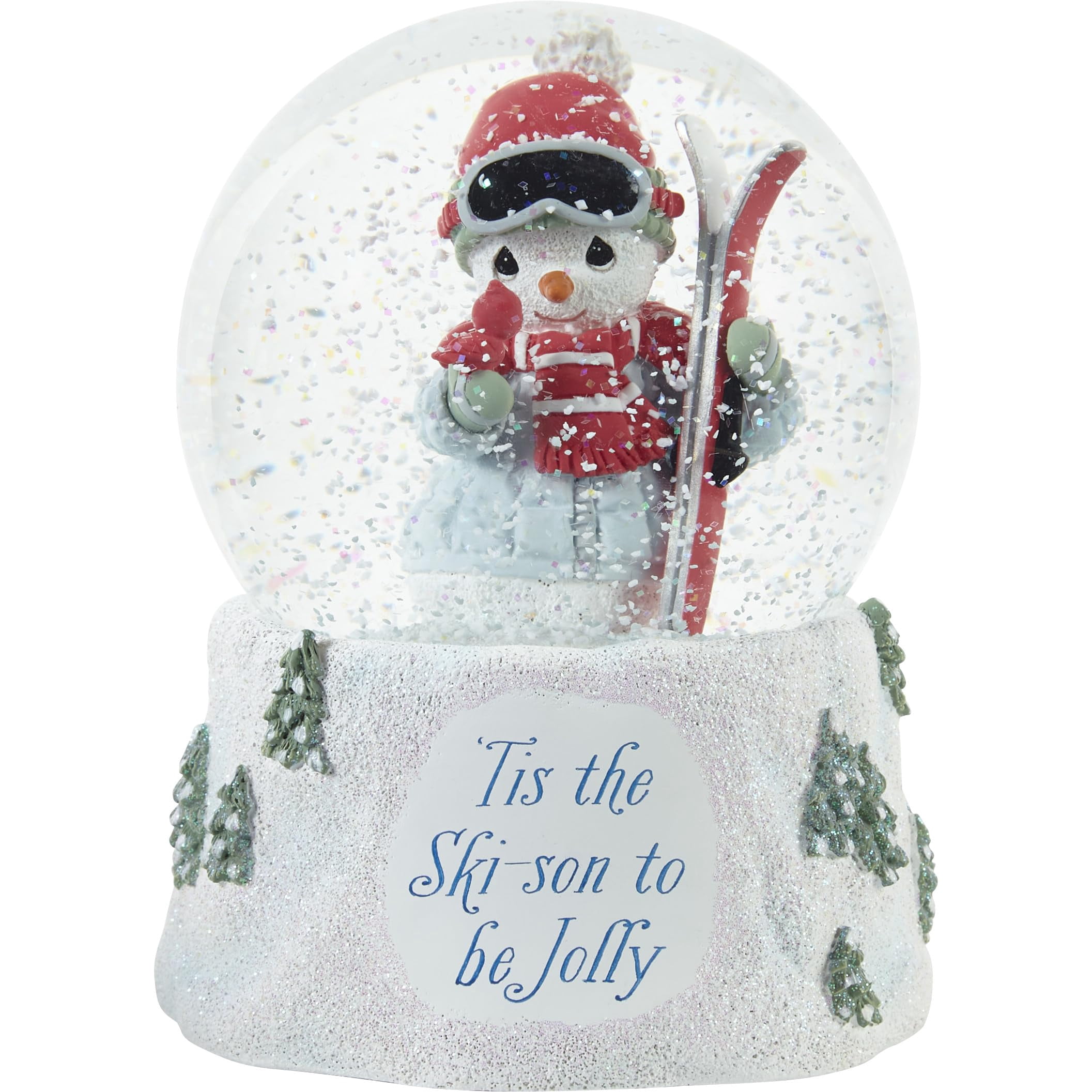 Precious Moments 231103 ‚ÄòTis The Ski-Son to Be Jolly Annual Snowman ...