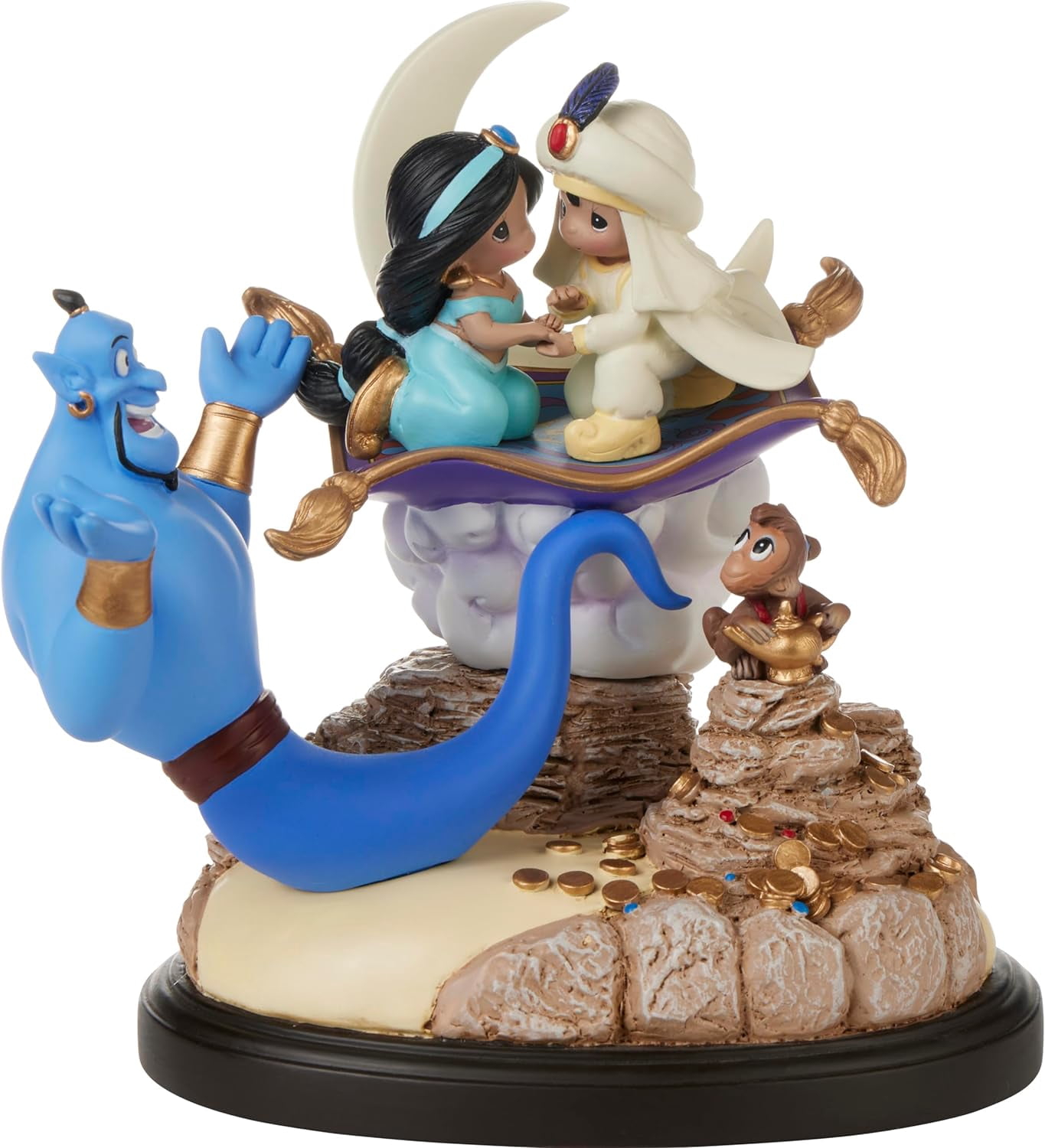 Precious Moments A World Of Adventure Disney Aladdin Musical Figurine ...
