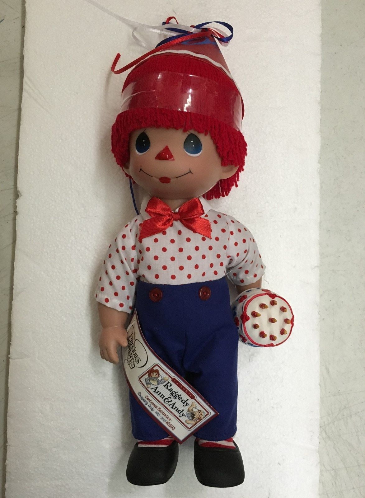 Precious Moments Centennial Raggedy Andy 12" Doll #6593 - Walmart.com
