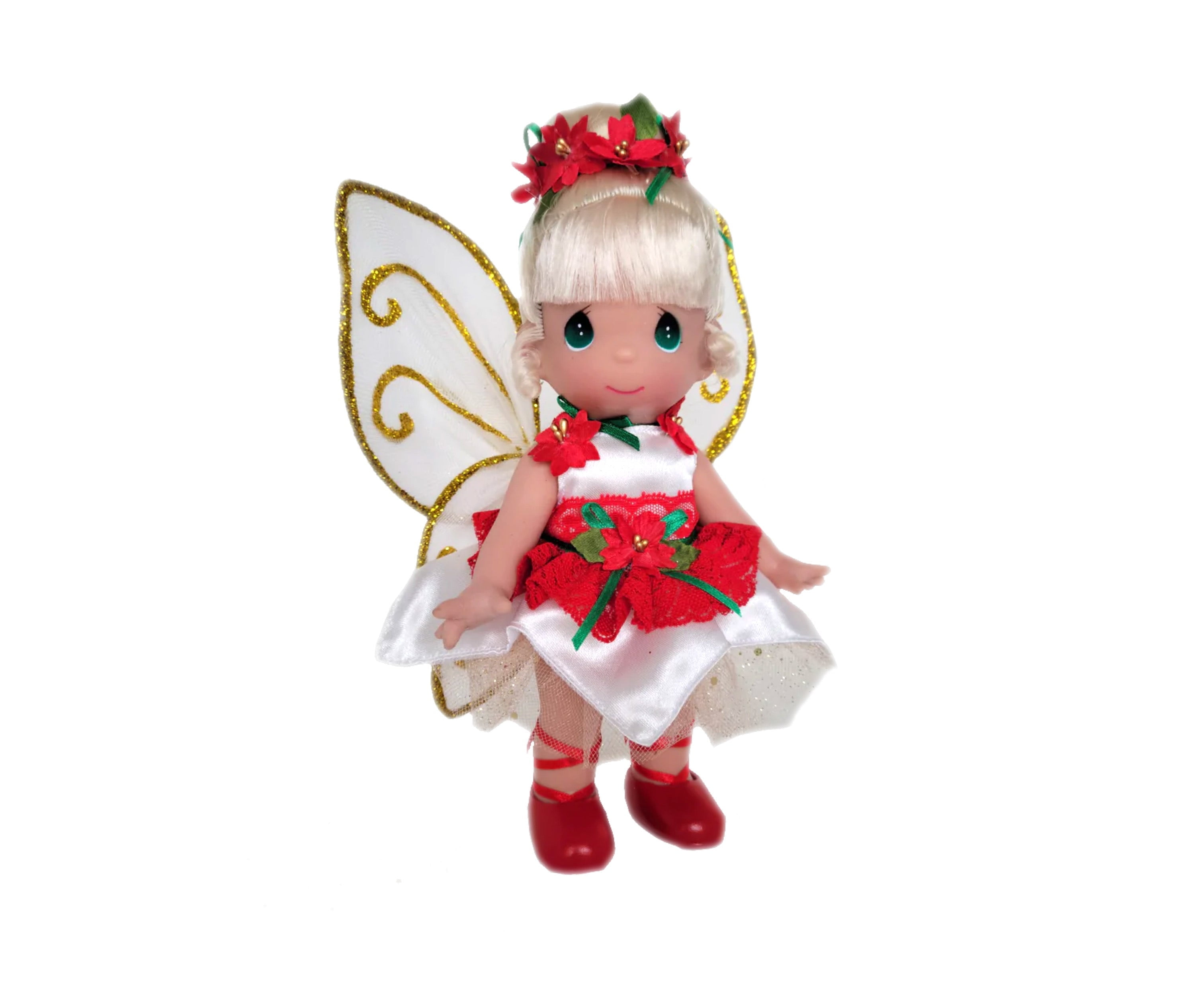 Precious Moments Enchanted Christmas Tinkerbelle 9" doll - Walmart.com