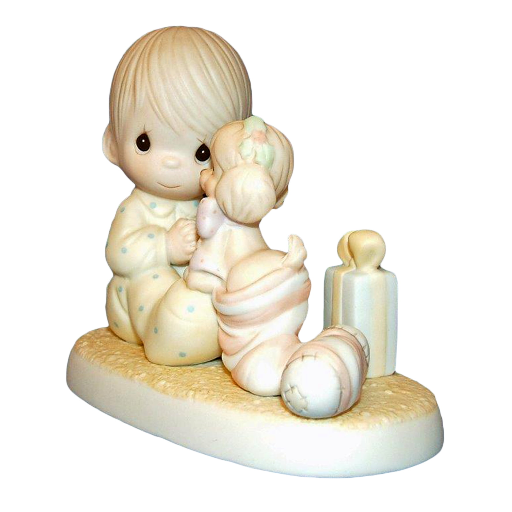 Precious Moments Figurine: 109231 The Greatest Gift is a Friend (4")Boy ...