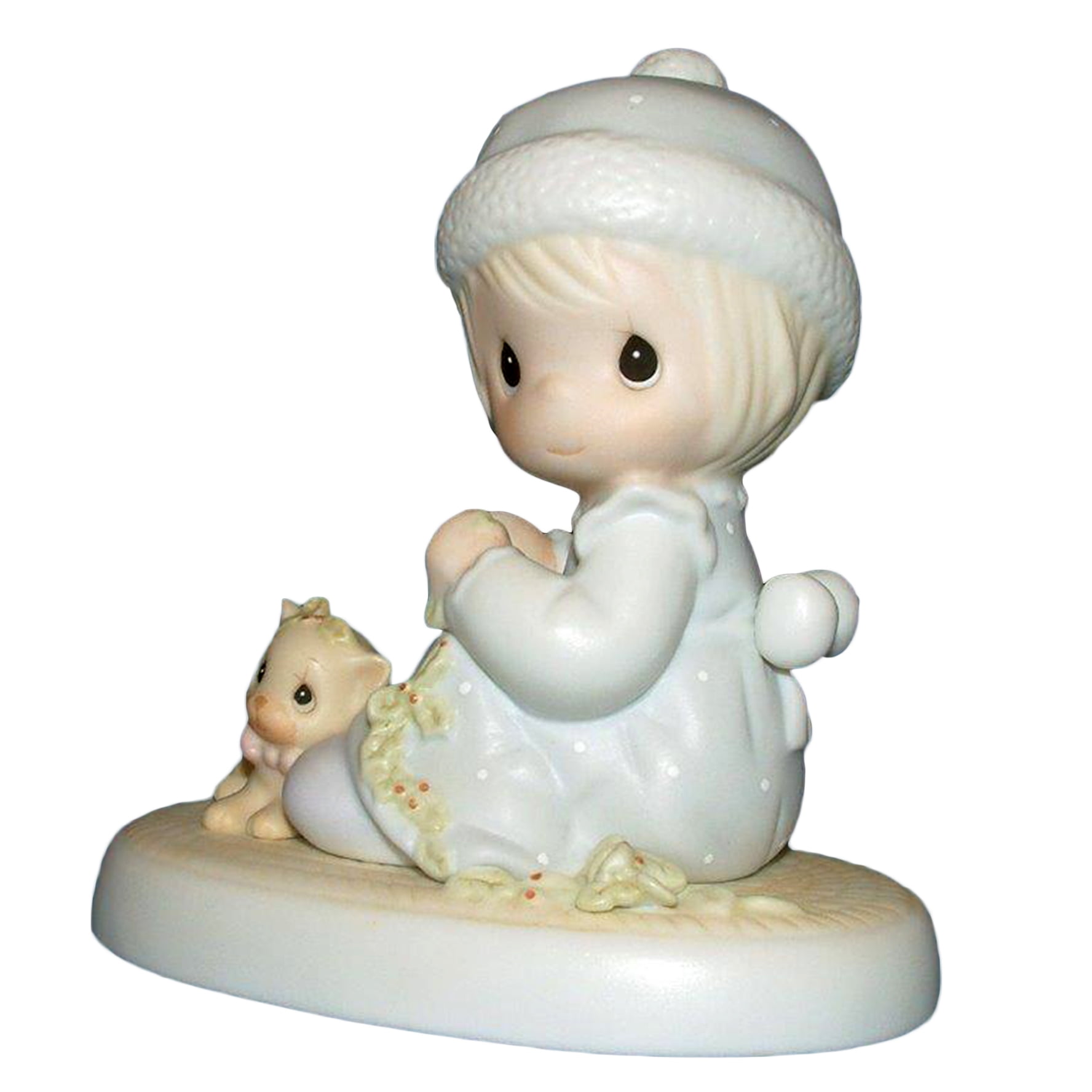 Precious Moments Figurine: 109800 Meowie Christmas (4.5") - Walmart ...