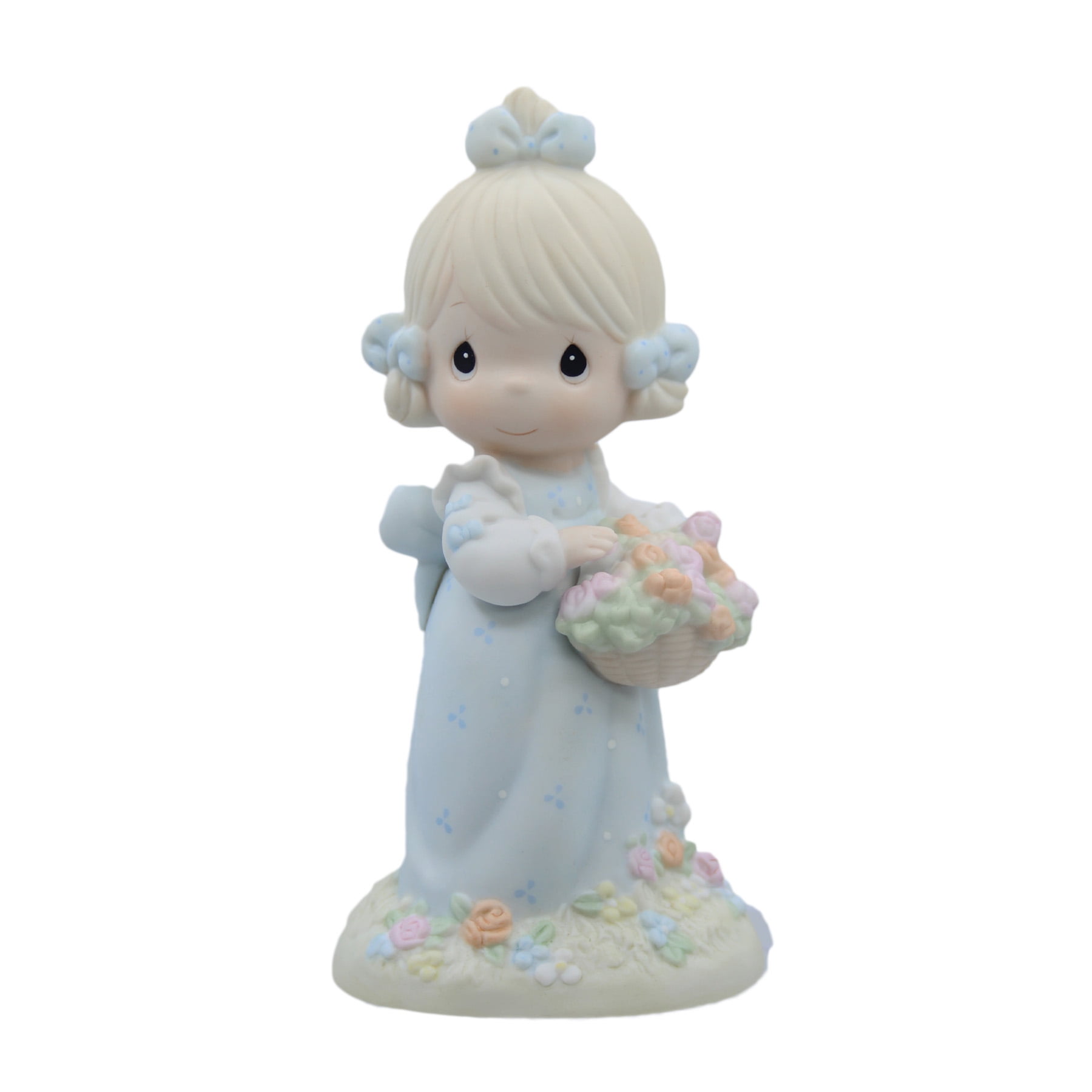 Precious Moments Porcelain Figurine: Take Time to Smell the Flowers ...
