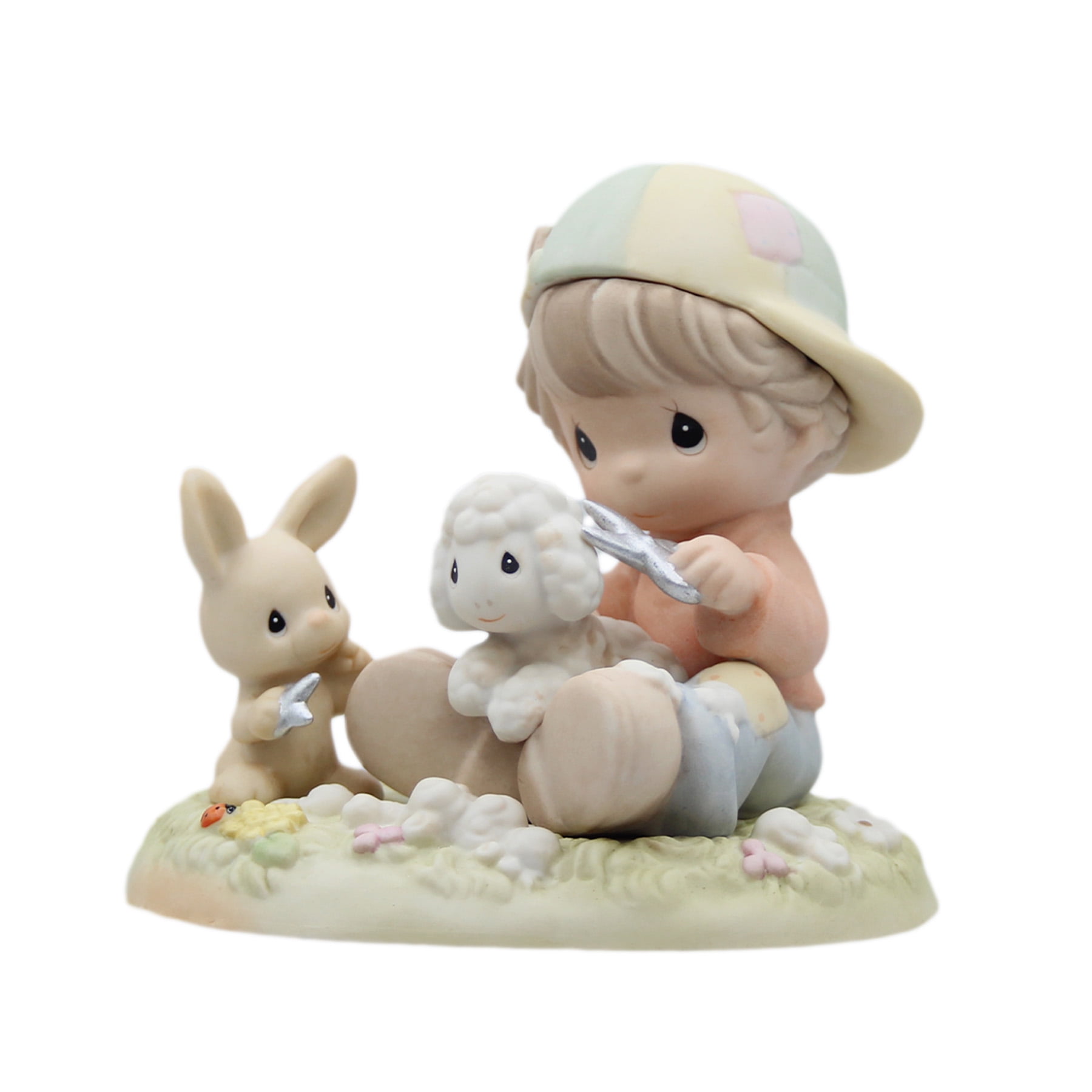 Precious Moments Figurine: 539910 Shear Happiness and Hare Cuts (5.2 ...