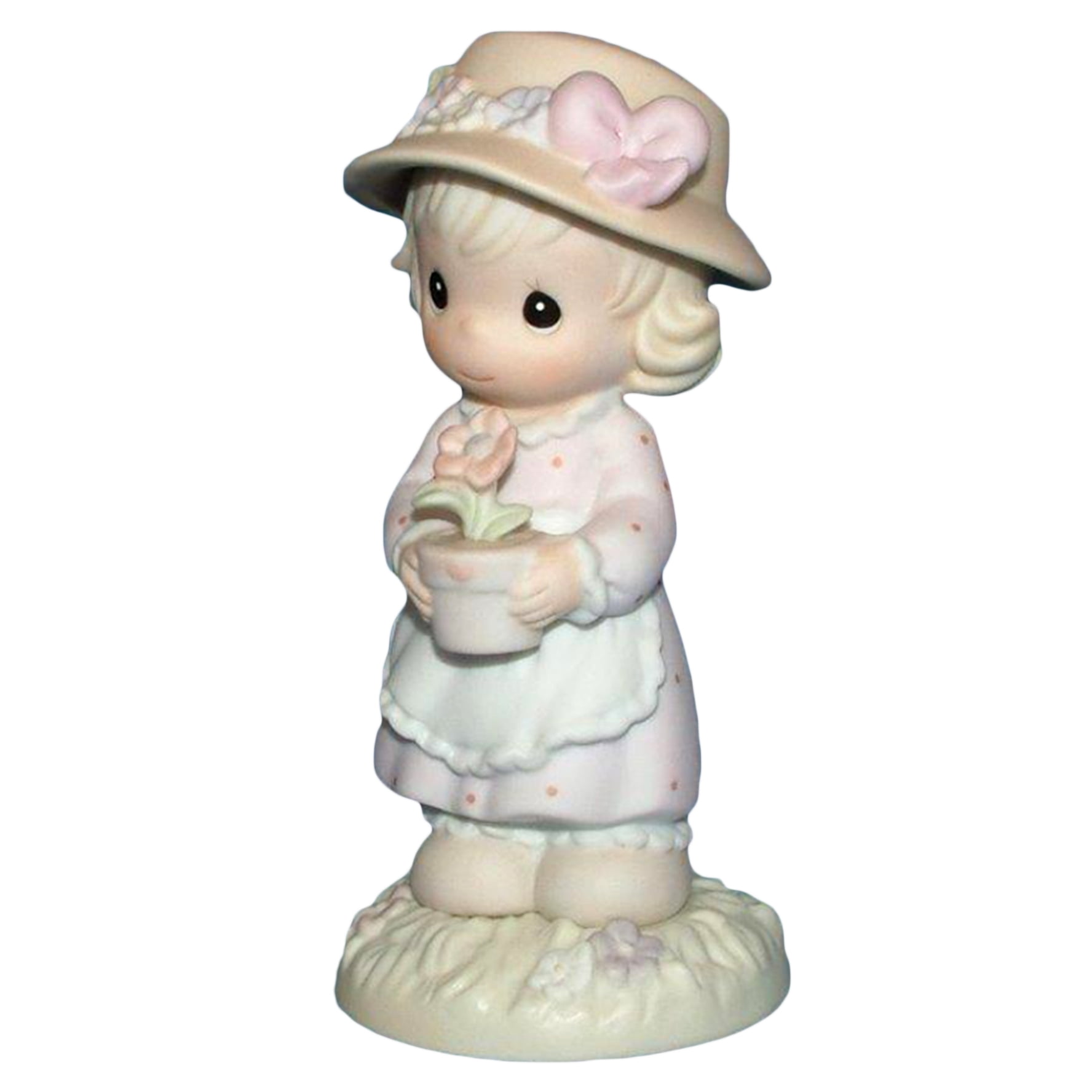 Precious Moments Porcelain Bisque Figurine, Spring Themed - A Poppy for ...