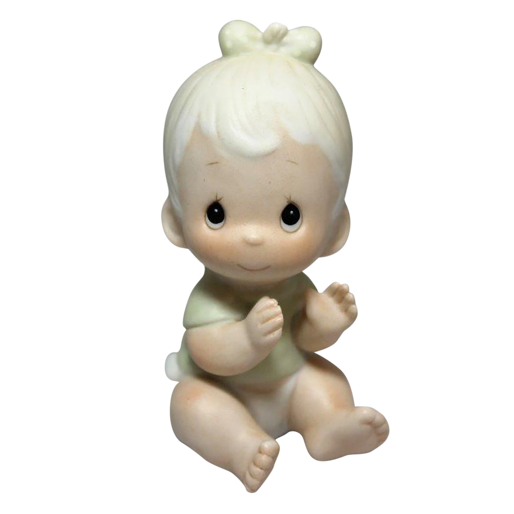 Precious Moments Figurine: E-2852D Baby Girl Clapping Hands (3.2 ...