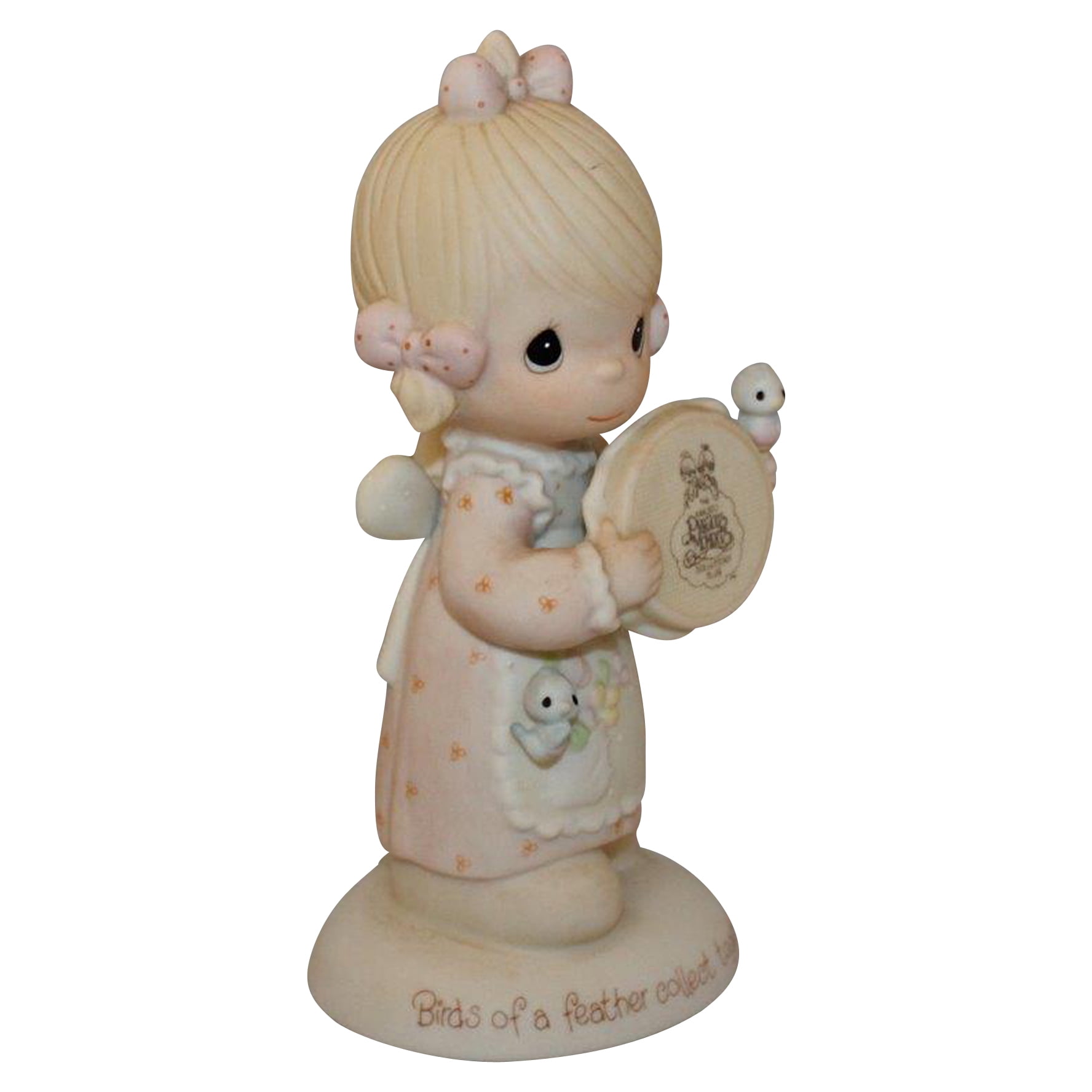 Precious Moments Figurine: E0006 Birds of a Feather Collect Together (5 ...