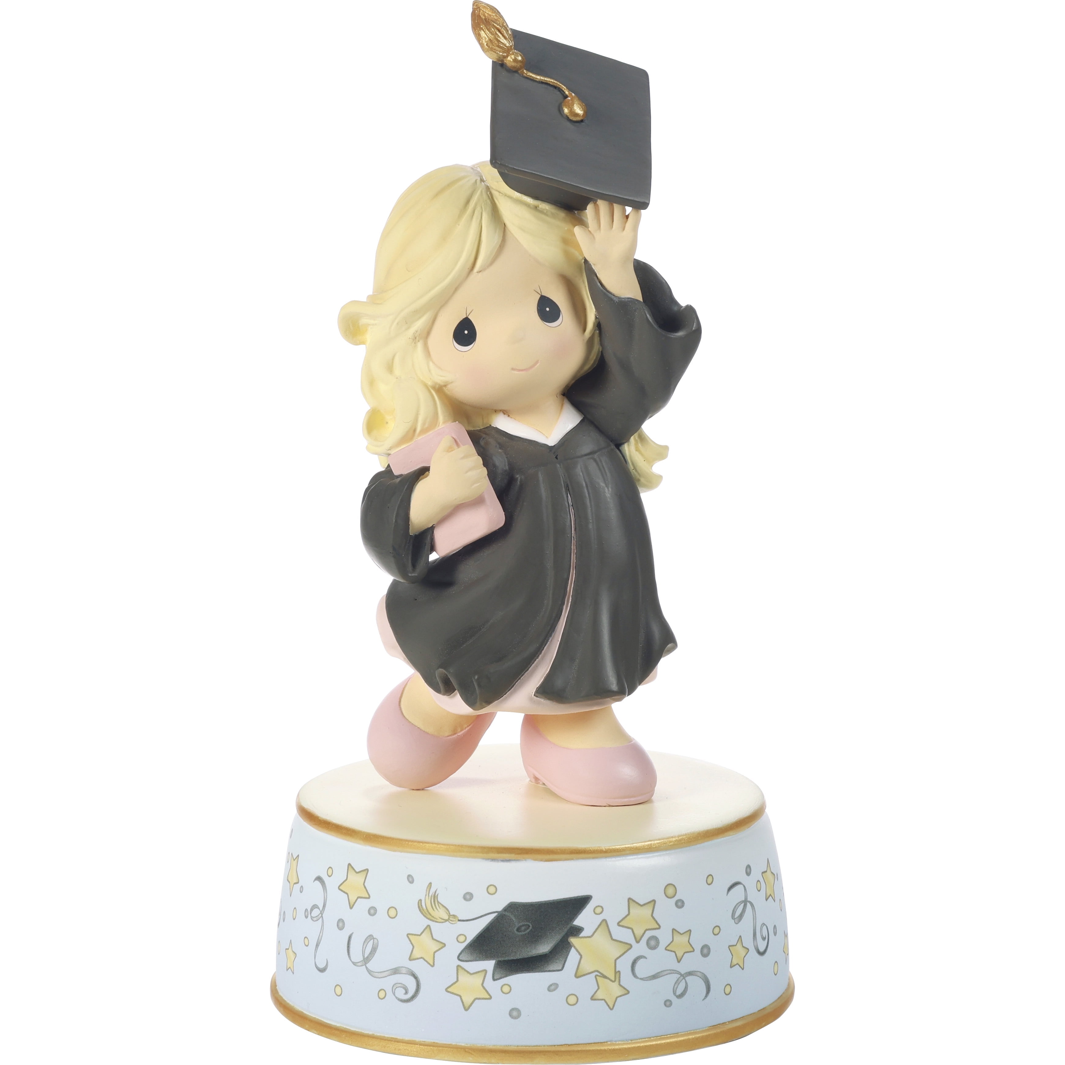 Precious Moments From Cap And Gown To New Horizons Blonde Girl/Black ...