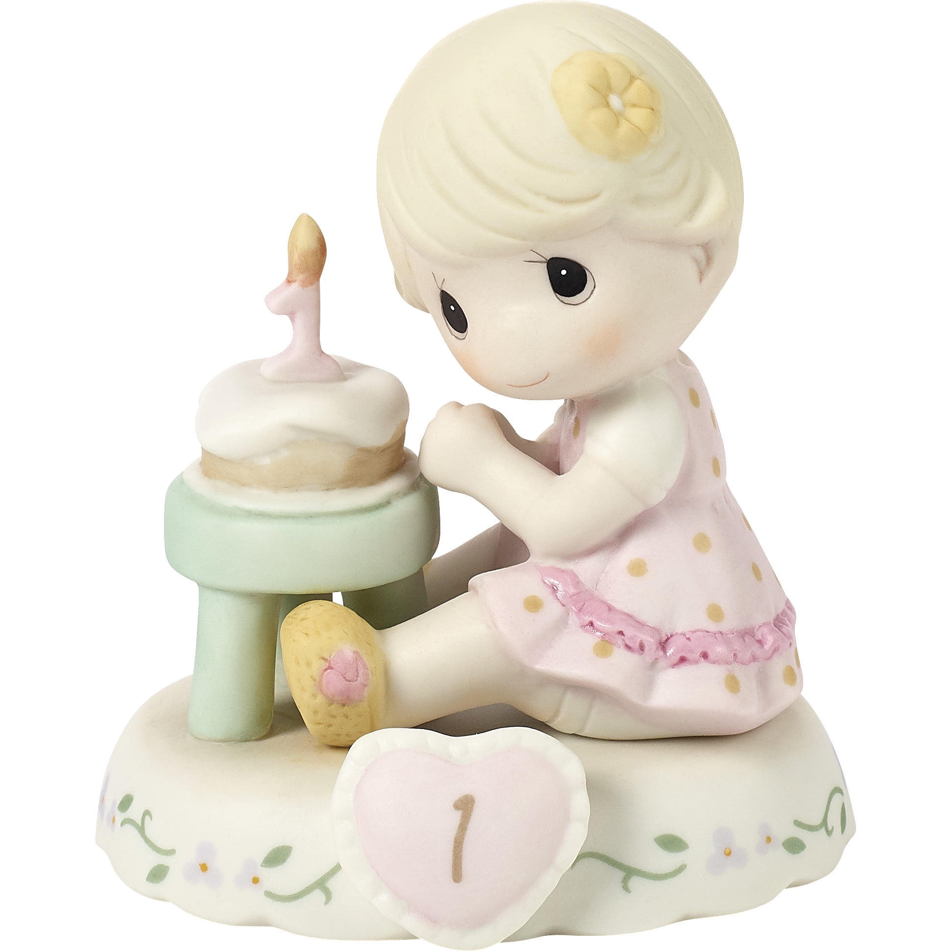 Precious Moments Growing In Grace Age 1 Blonde Girl Figurine, Count 1 ...