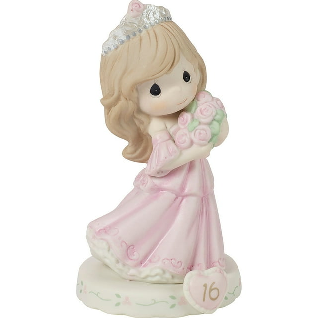 Precious Moments Growing In Grace, Age 16, Brunette Girl Figurine, 1 ...