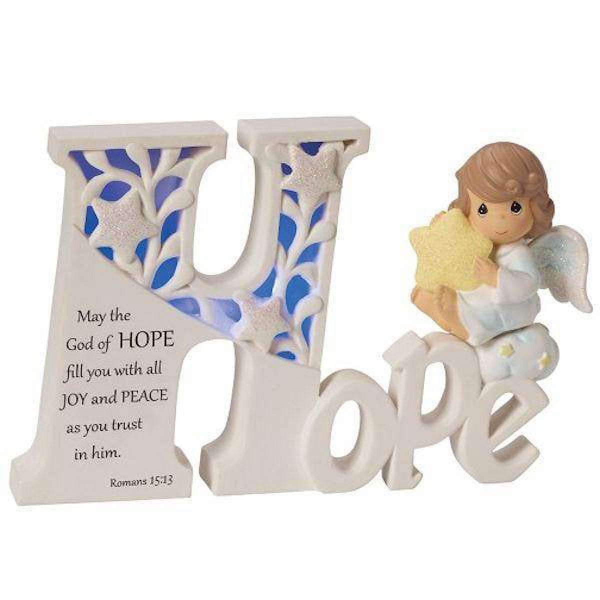 Precious Moments Hope LED Angel Resin Collectible Sculpture 153412 ...